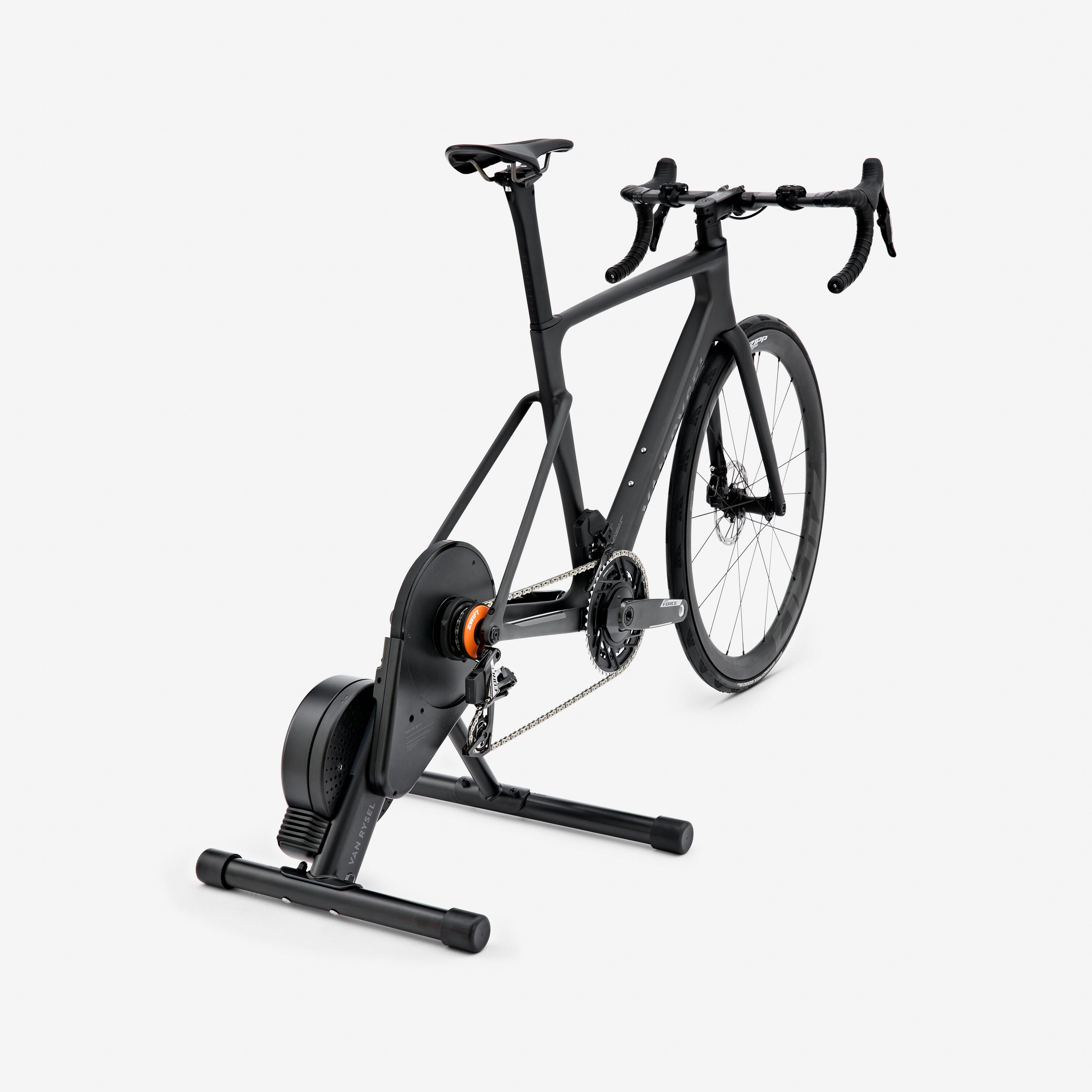 Home Trainer connected with "Zwift Cog and Click", D500 VAN RYSEL ...
