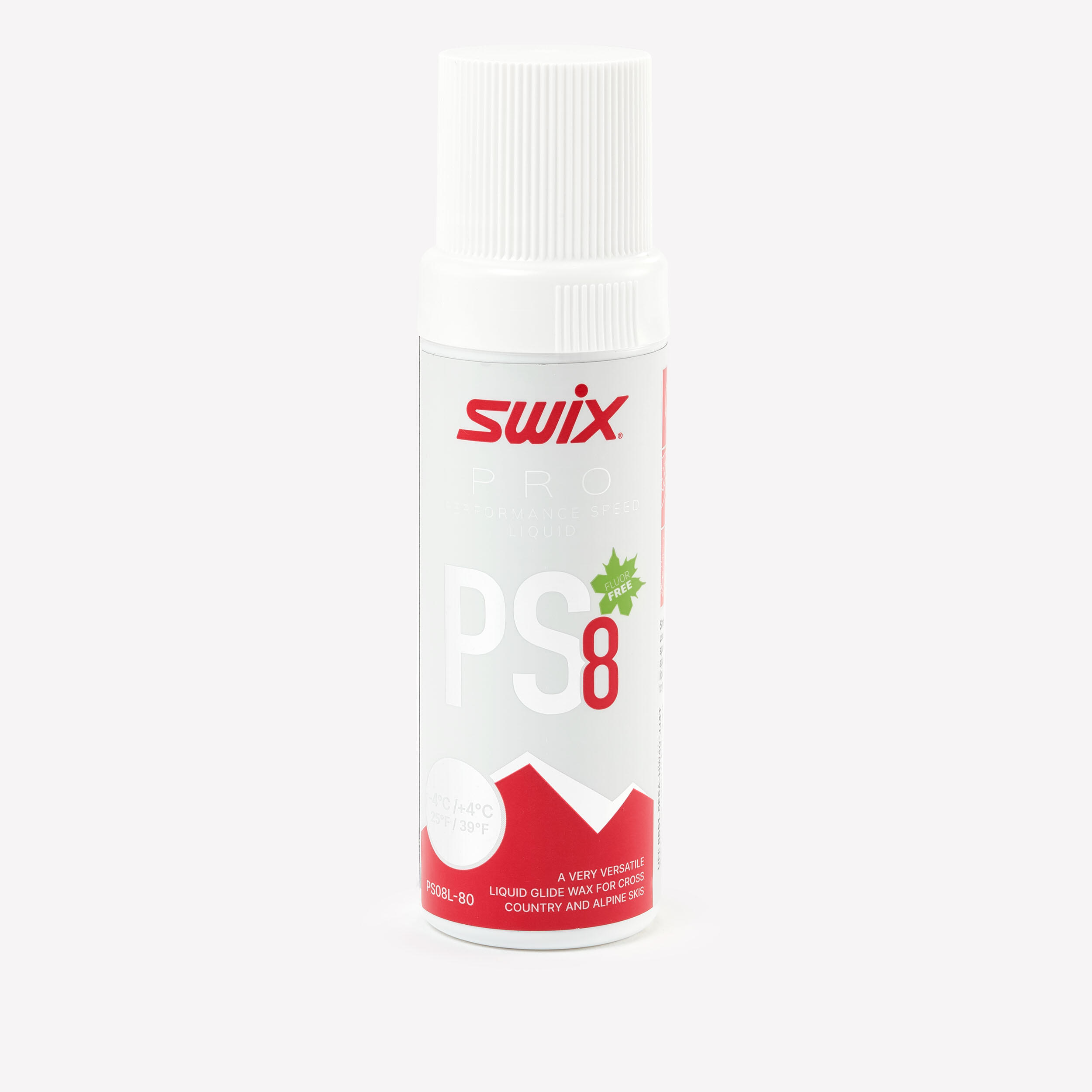 Liquid ski wax for soft snow (-4°C/4°C), Swix PS8 - Decathlon