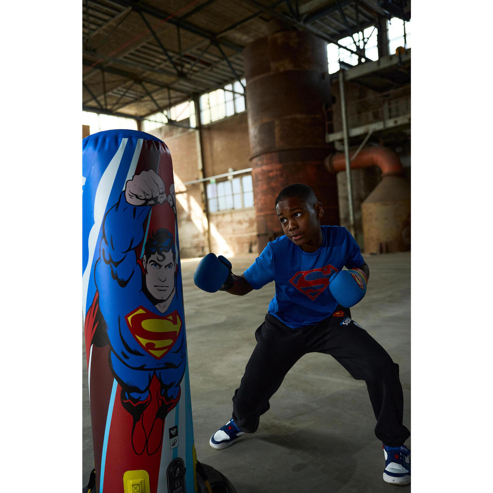 Aufblasbarer Boxsack auf Ständer Superman, Kinder | DOMYOS | Decathlon.ch