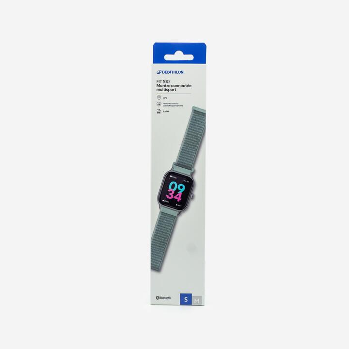 Smartwatch sportowy GPS Fit 100 S | Decathlon