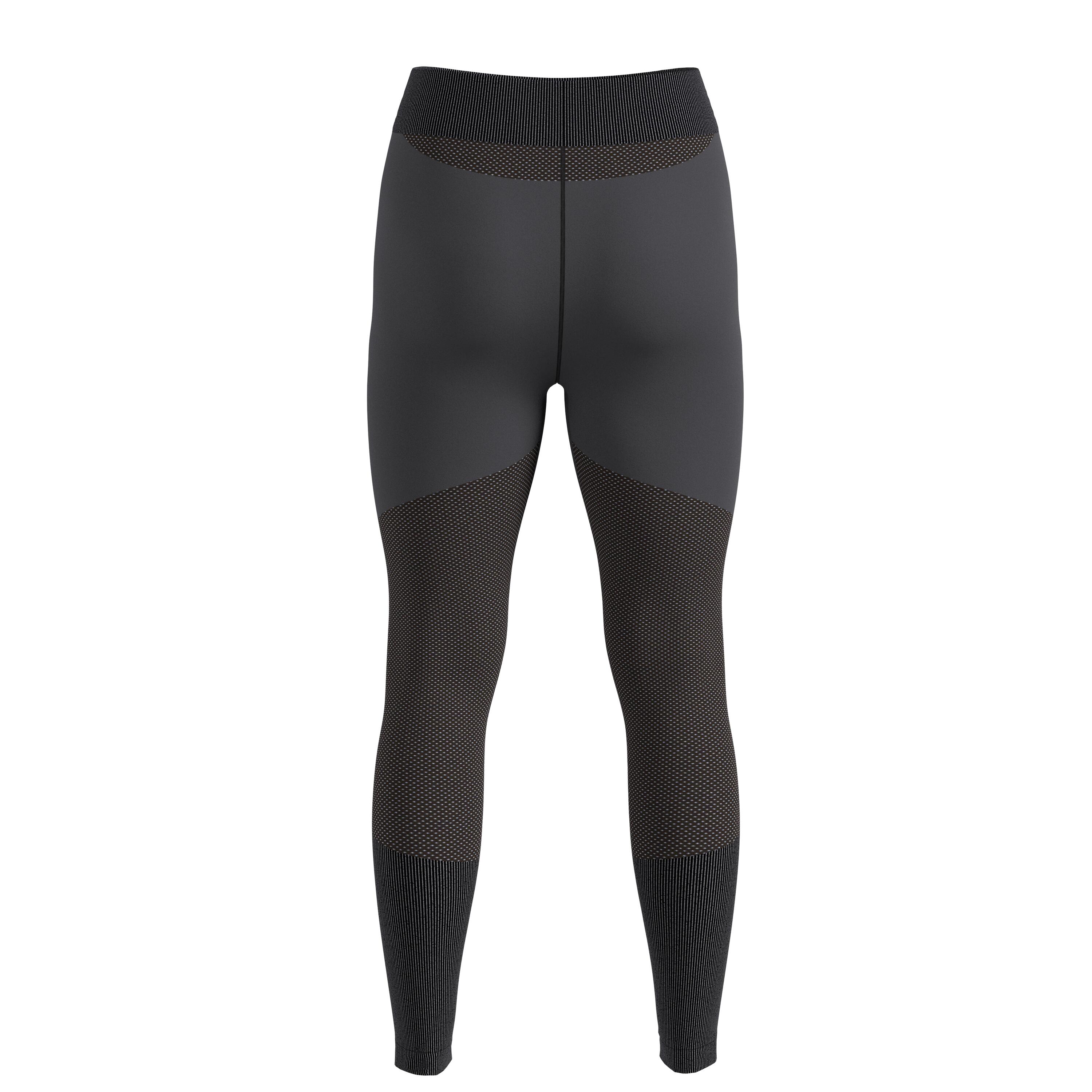 Women’s high performance thermal base layer ODLO bottoms - Grey ODLO ...