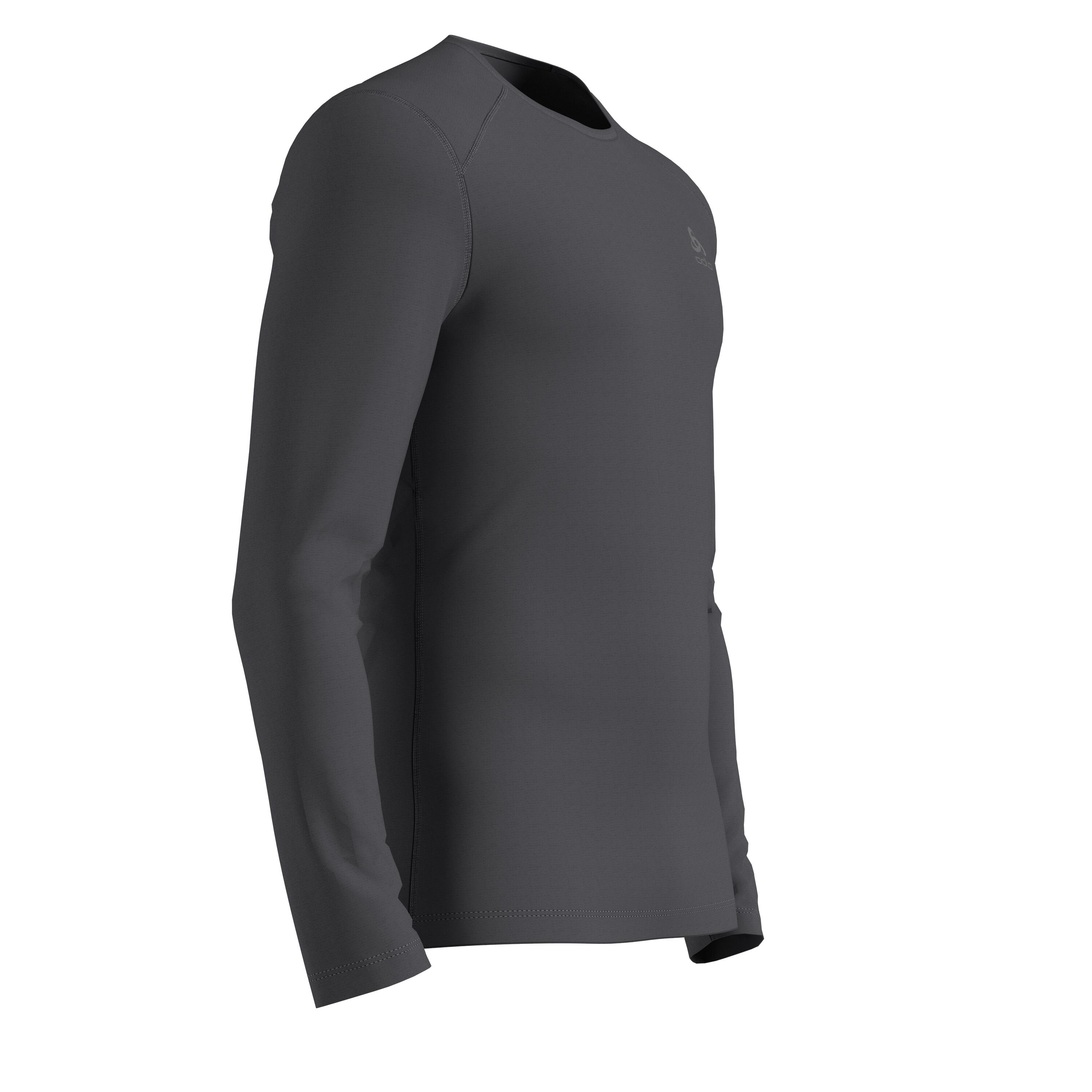 Men’s thermal active base layer ODLO top - Grey | Decathlon