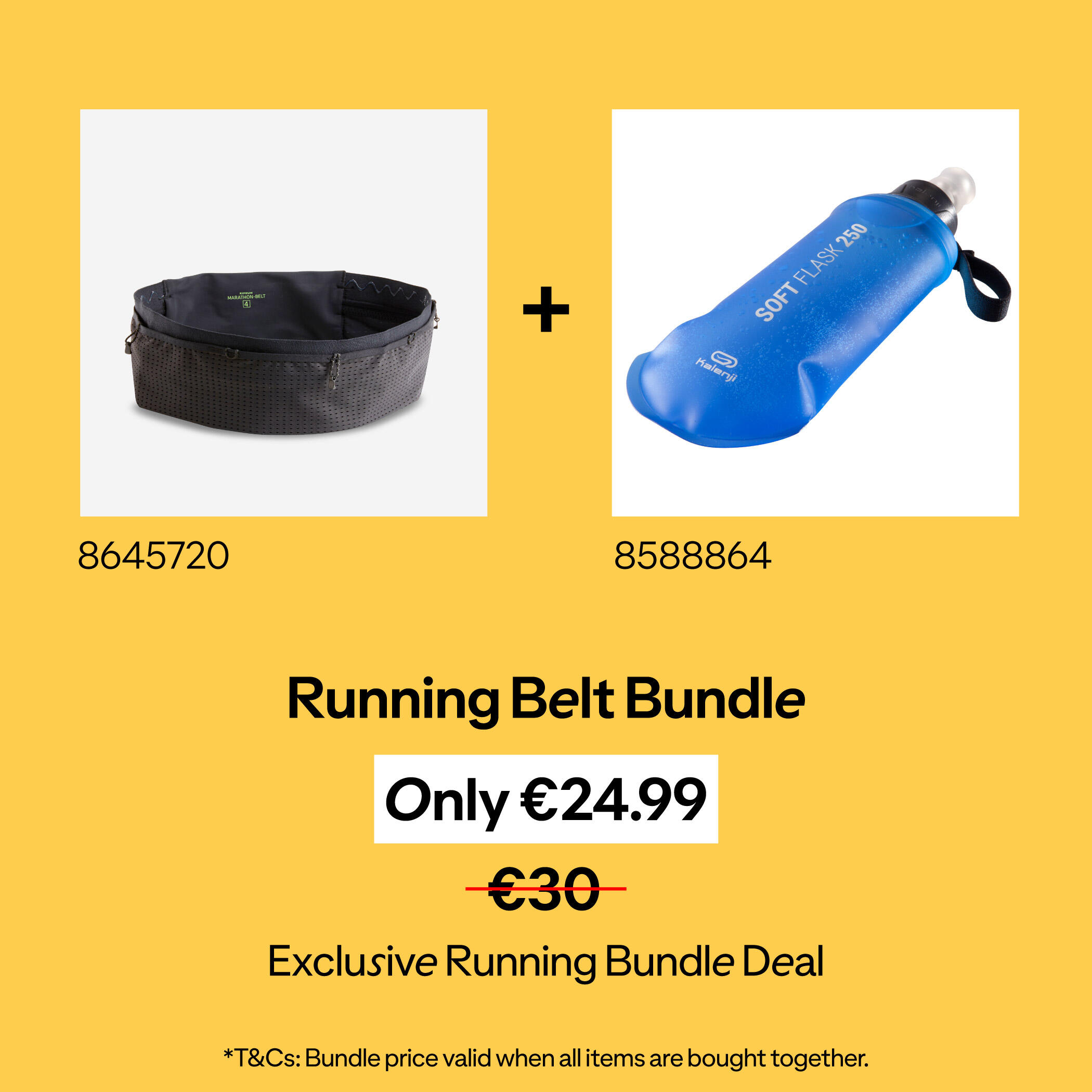 250 Ml flexible running water bottle - Blue - Decathlon