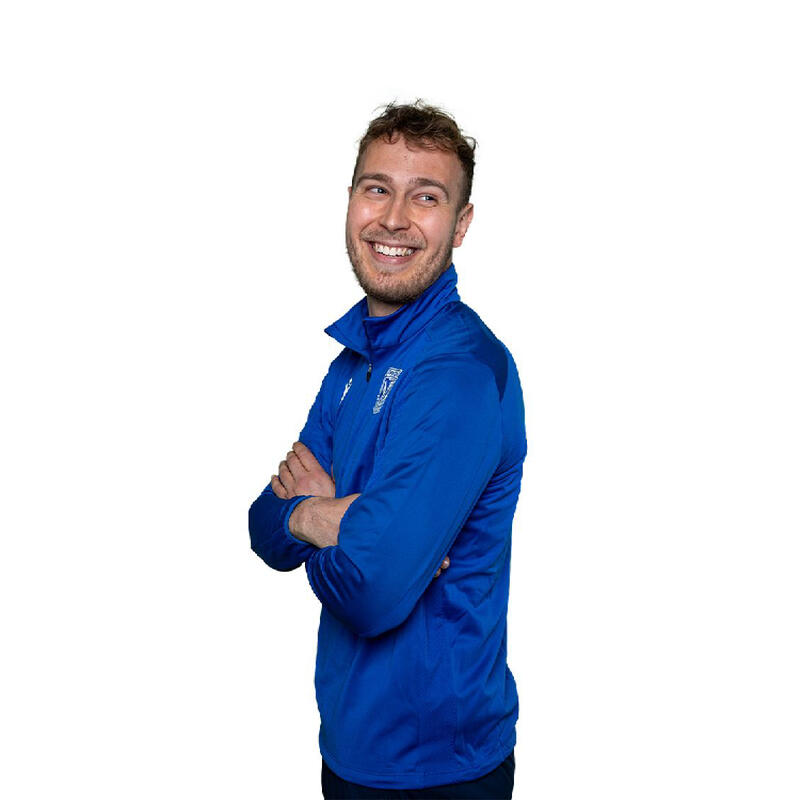 Bluza Macron treningowa Blue MACRON | Decathlon