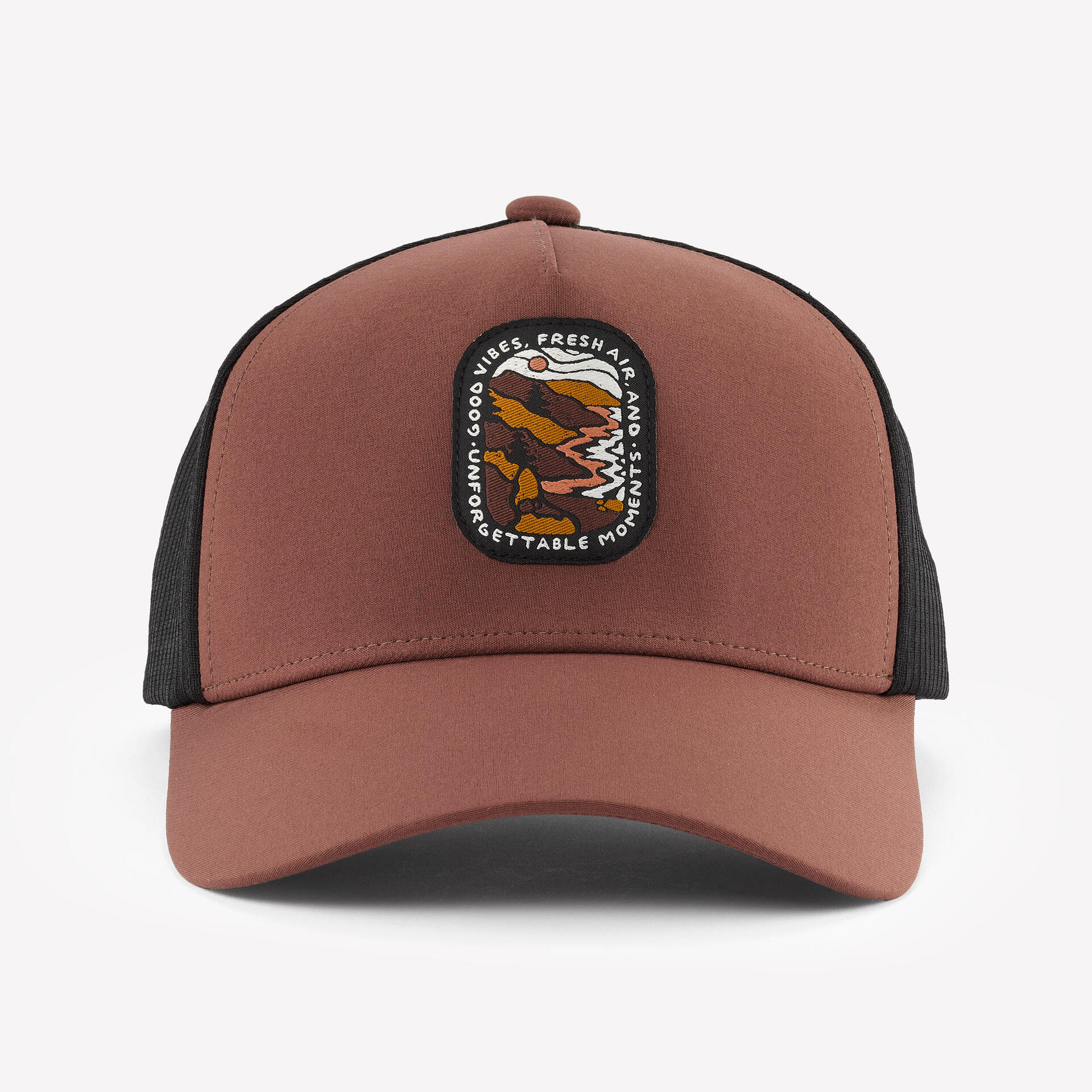 Hiking cap, TRUCKER 500 - Brown