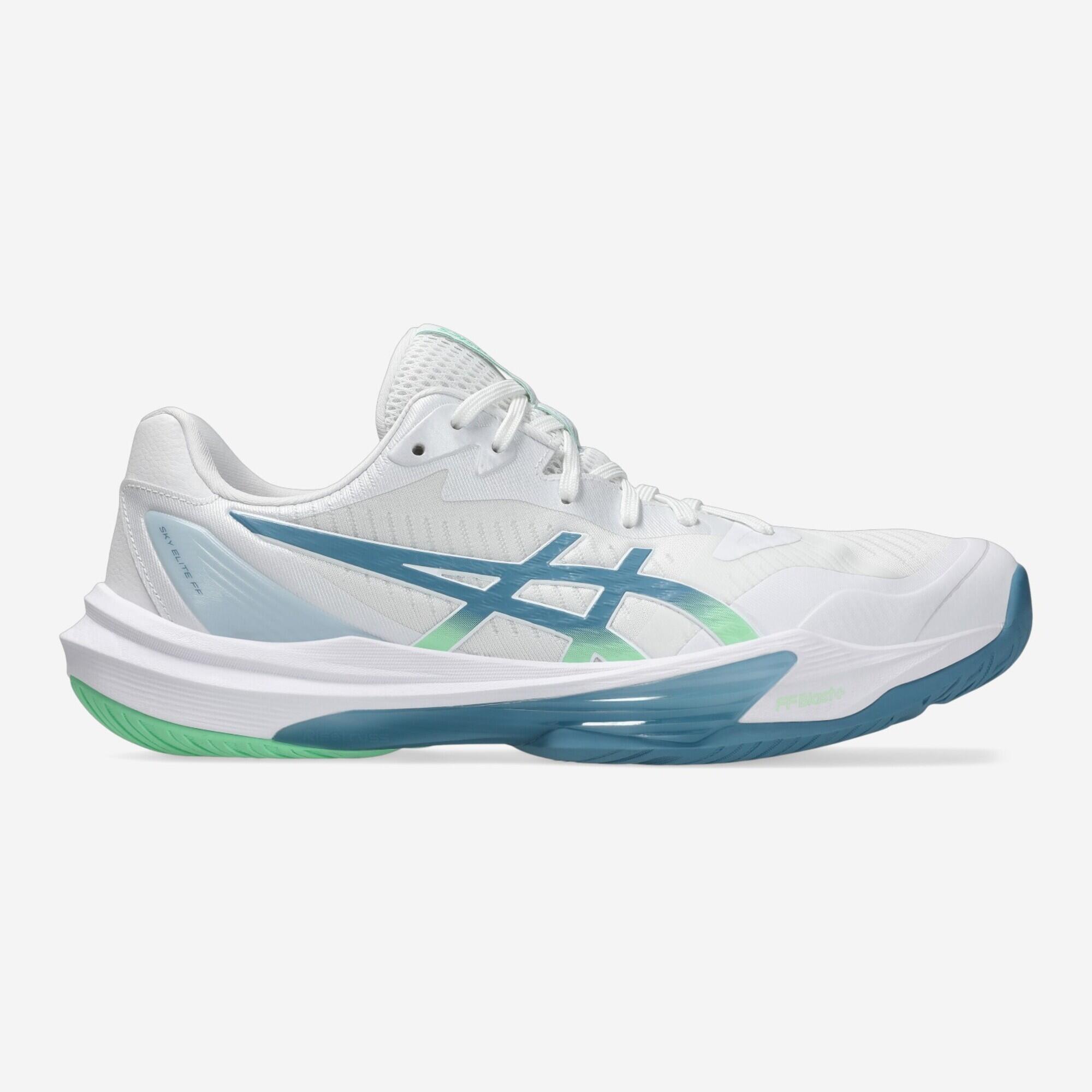 Men's Volleyball Shoes Sky Elite FF3 - White/Blue/Green ASICS | Decathlon