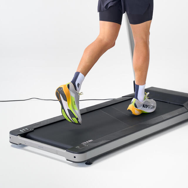 Folding Treadmill 14 km/h COMPACT RUN100, with Decathlon Warranty ...