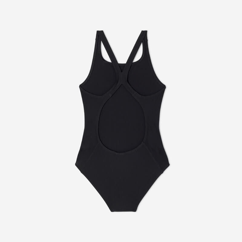 Maillot de bain 1 pièce natation fille, Adidas noir ADIDAS | Decathlon