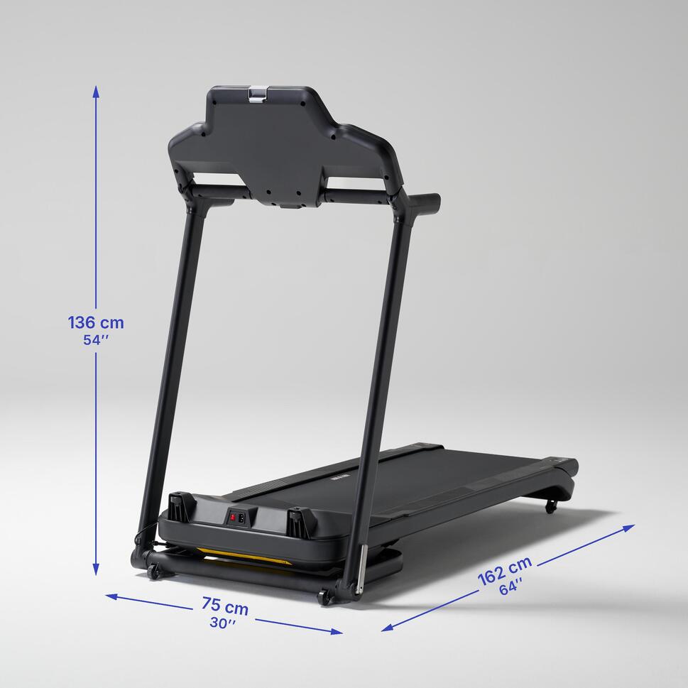 Folding Treadmill 16km/h, RUN500 with Decathlon Warranty | Decathlon