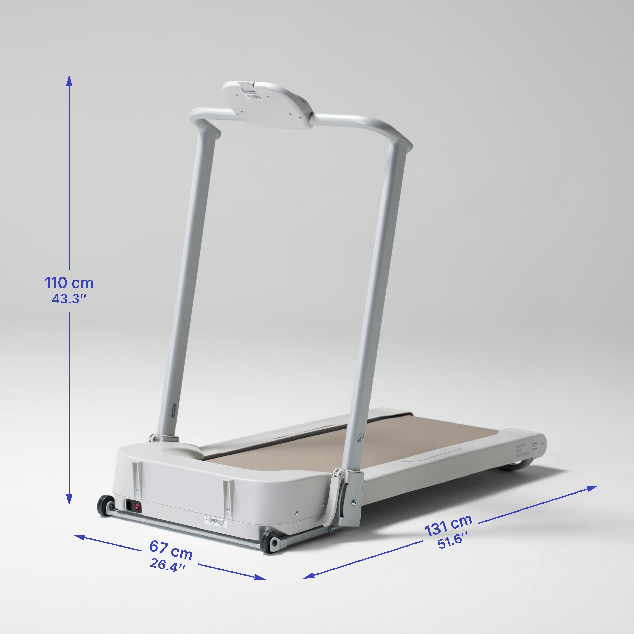 Folding Walking Treadmill 8 km/h W500B, with Decathlon Warranty | Decathlon