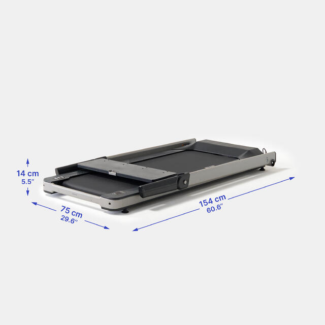 Folding Treadmill 14 km/h COMPACT RUN100, with Decathlon Warranty ...
