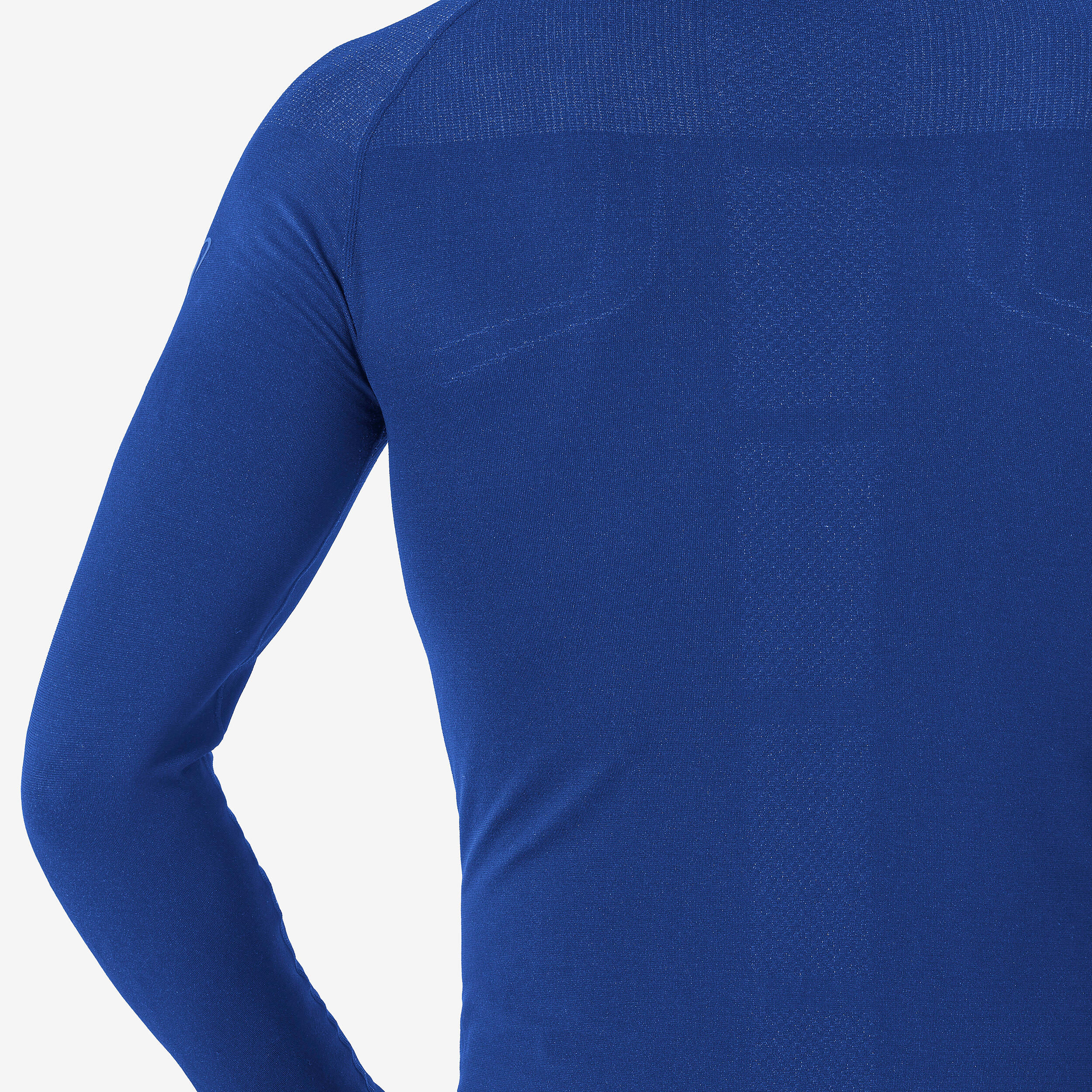 Men’s Warm, Breathable Seamless Ski Base Layer BL 500 - Blue WEDZE ...