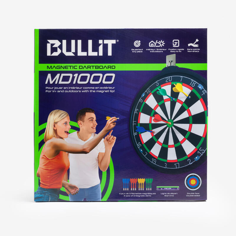 BULLIT - Țintă Darts magnetică MD1000 | Decathlon