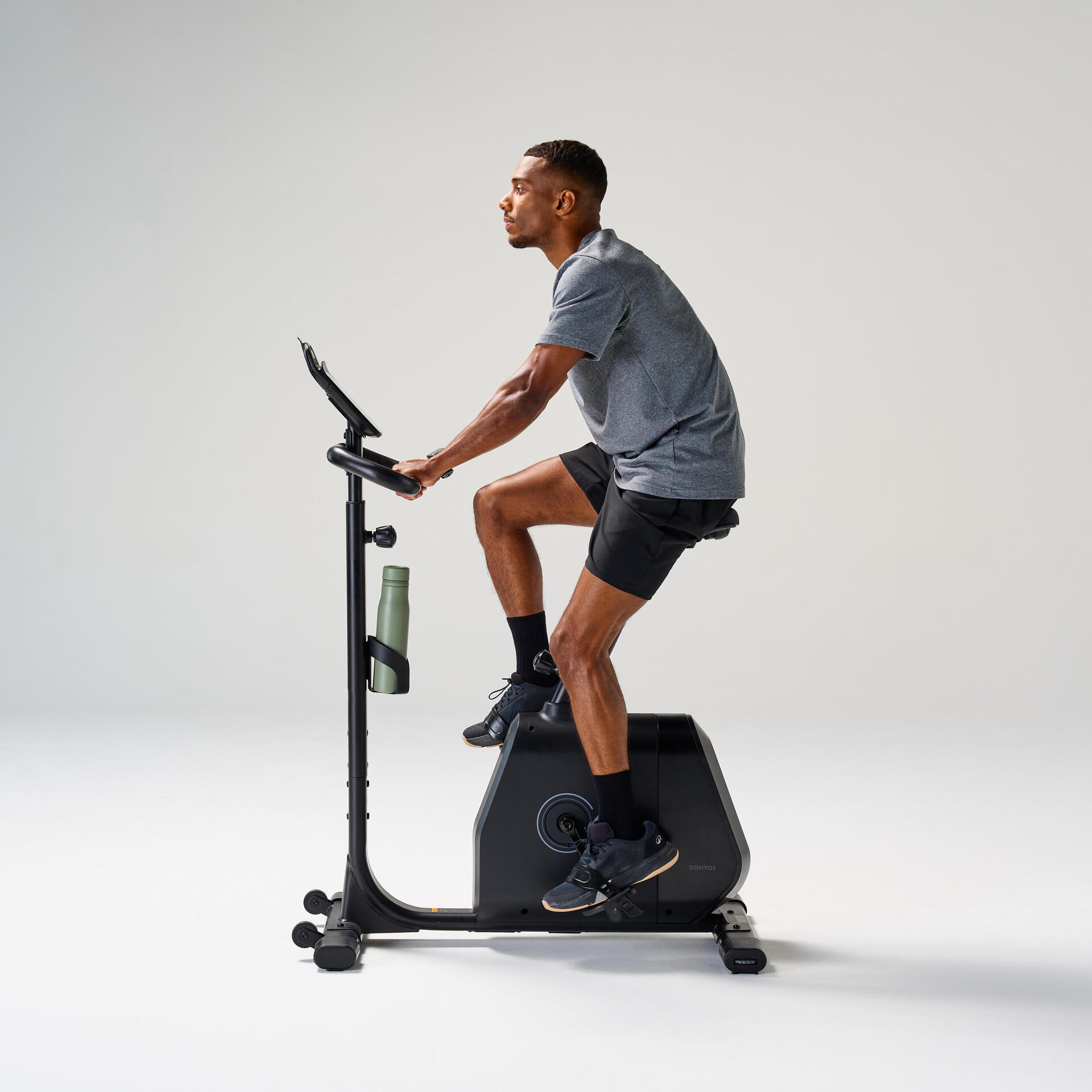 Exercise Bike with Motorised Resistance EB520 B, with Decathlon Warranty