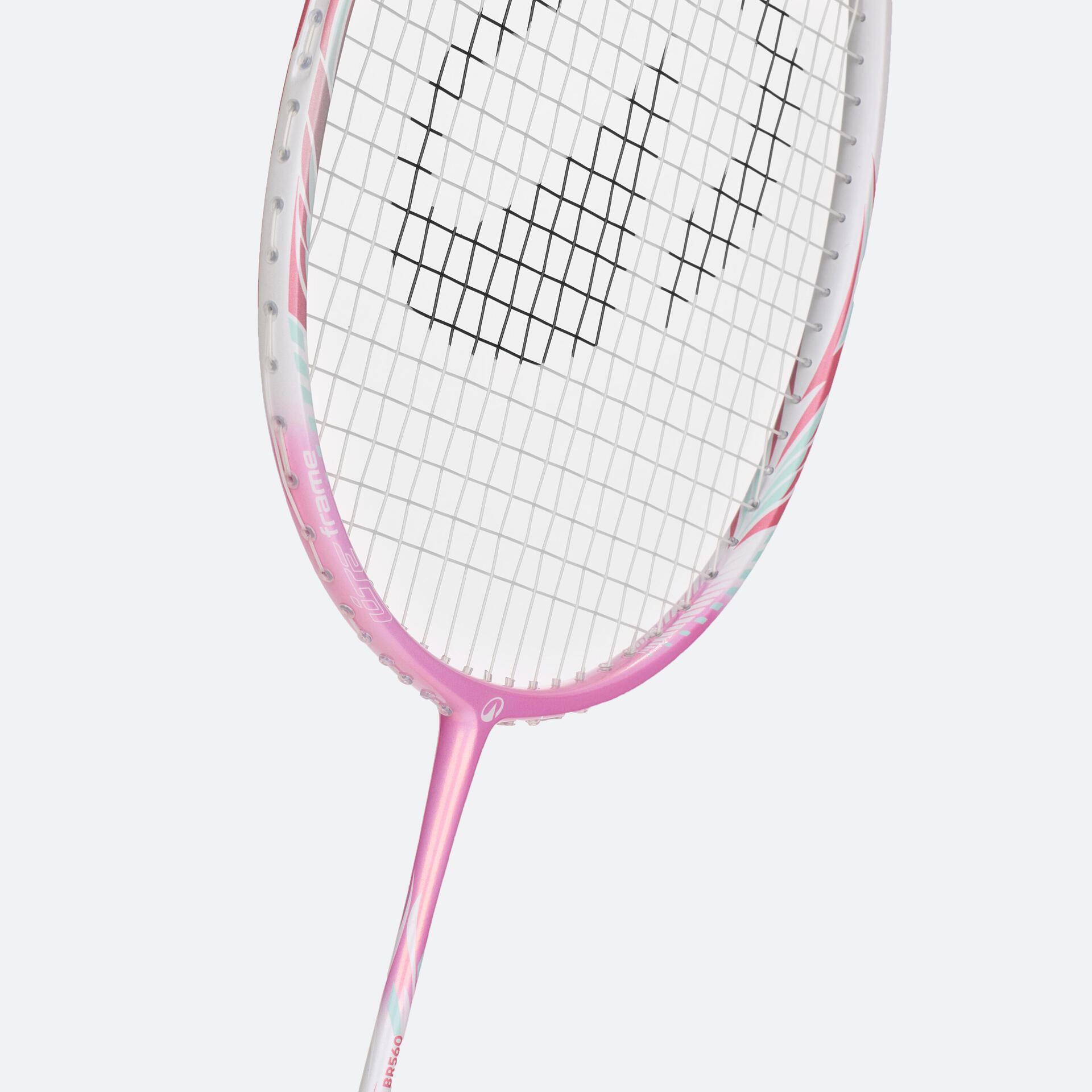 ADULT BADMINTON RACKET BR 560 LITE PINK