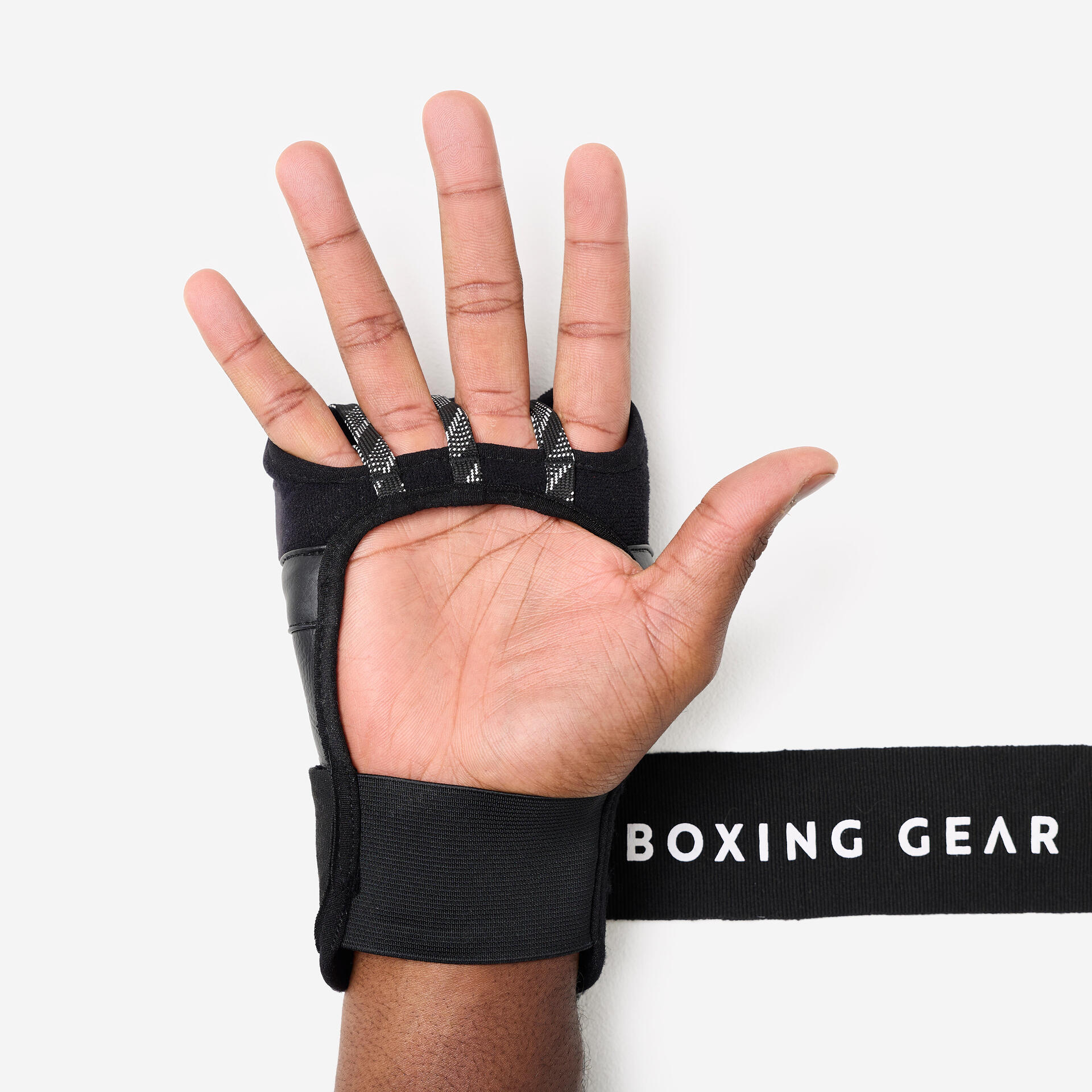 Boxing Liner Gloves 500 Ergo - Black