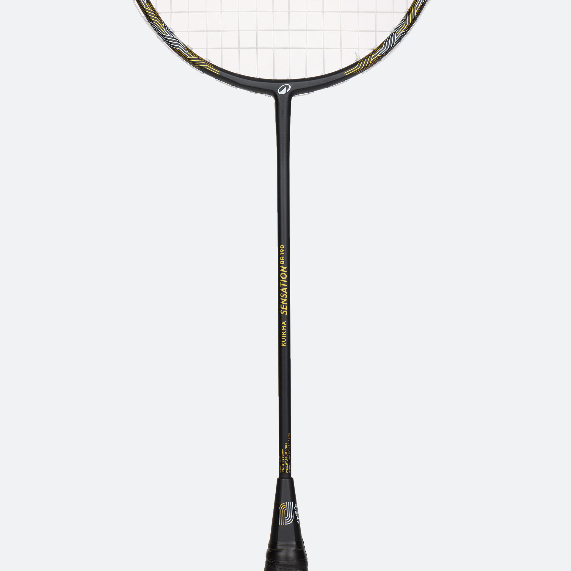 ADULT BADMINTON RACKET BR 190 SET PARTNER BLACK PINK