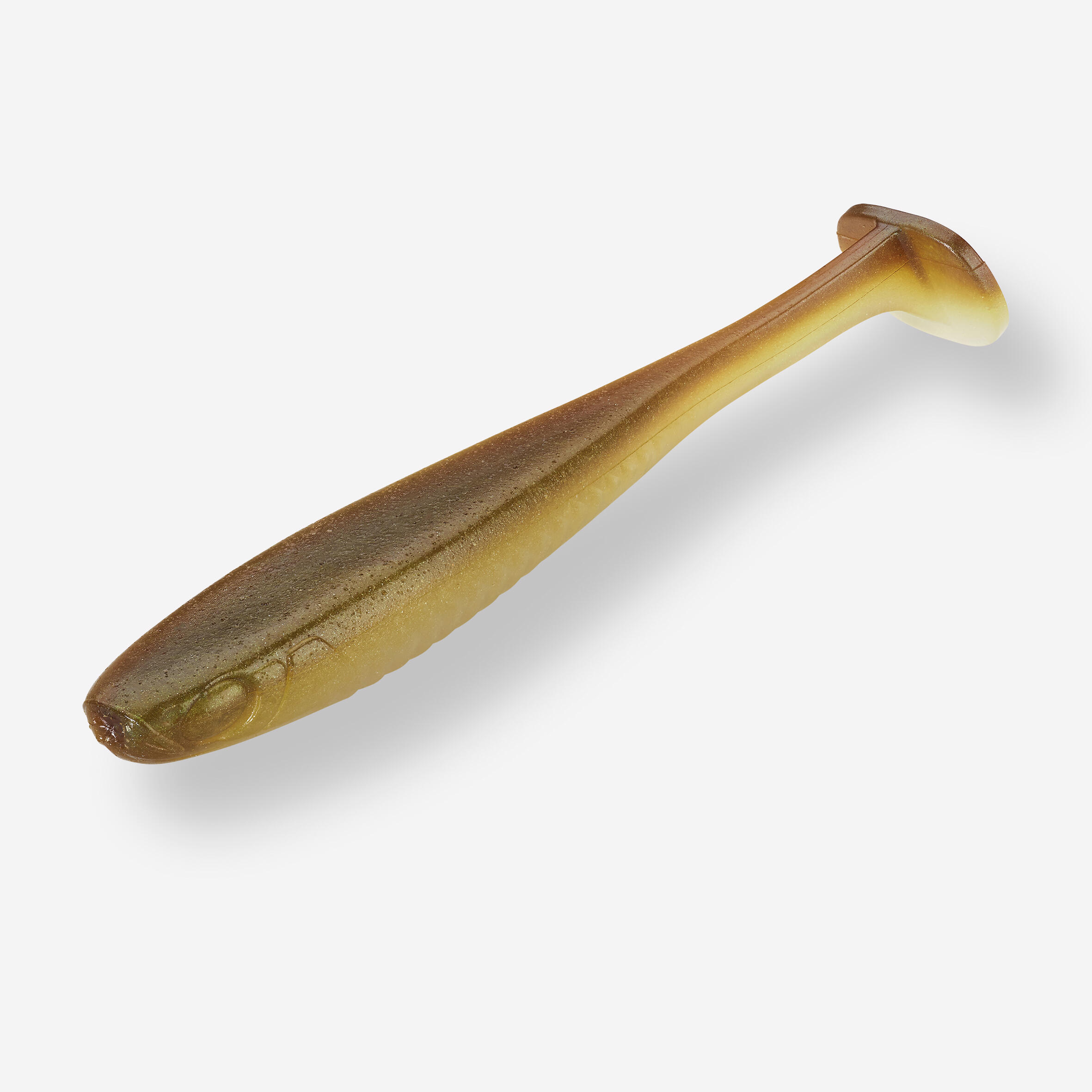 YUBARI FAT SHAD 20cm - 8” TRANSLUCENT BROWN pike shad with attractive ...
