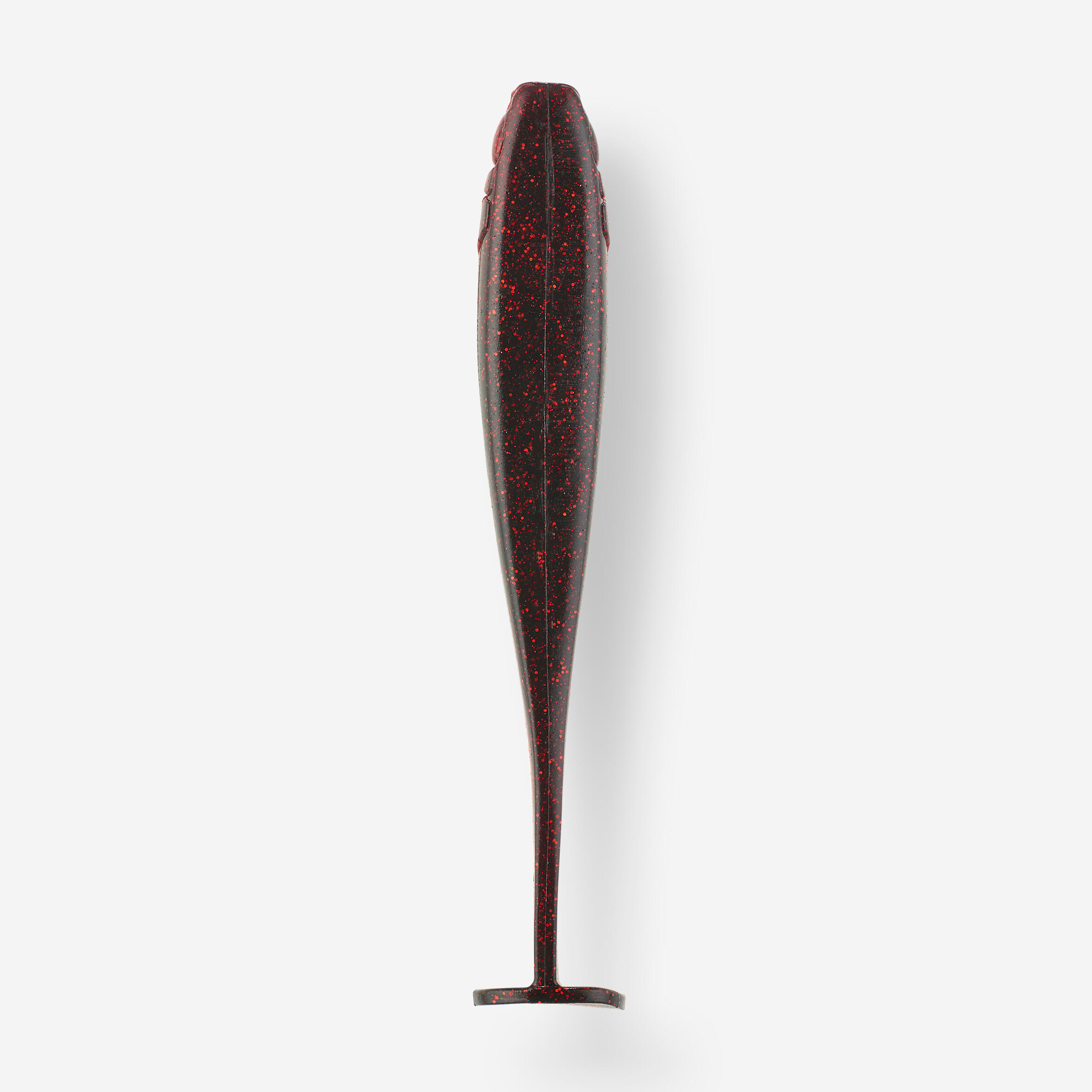 YUBARI FAT SHAD 20 cm-8” BLACK AND RED shad pike with attractive ...