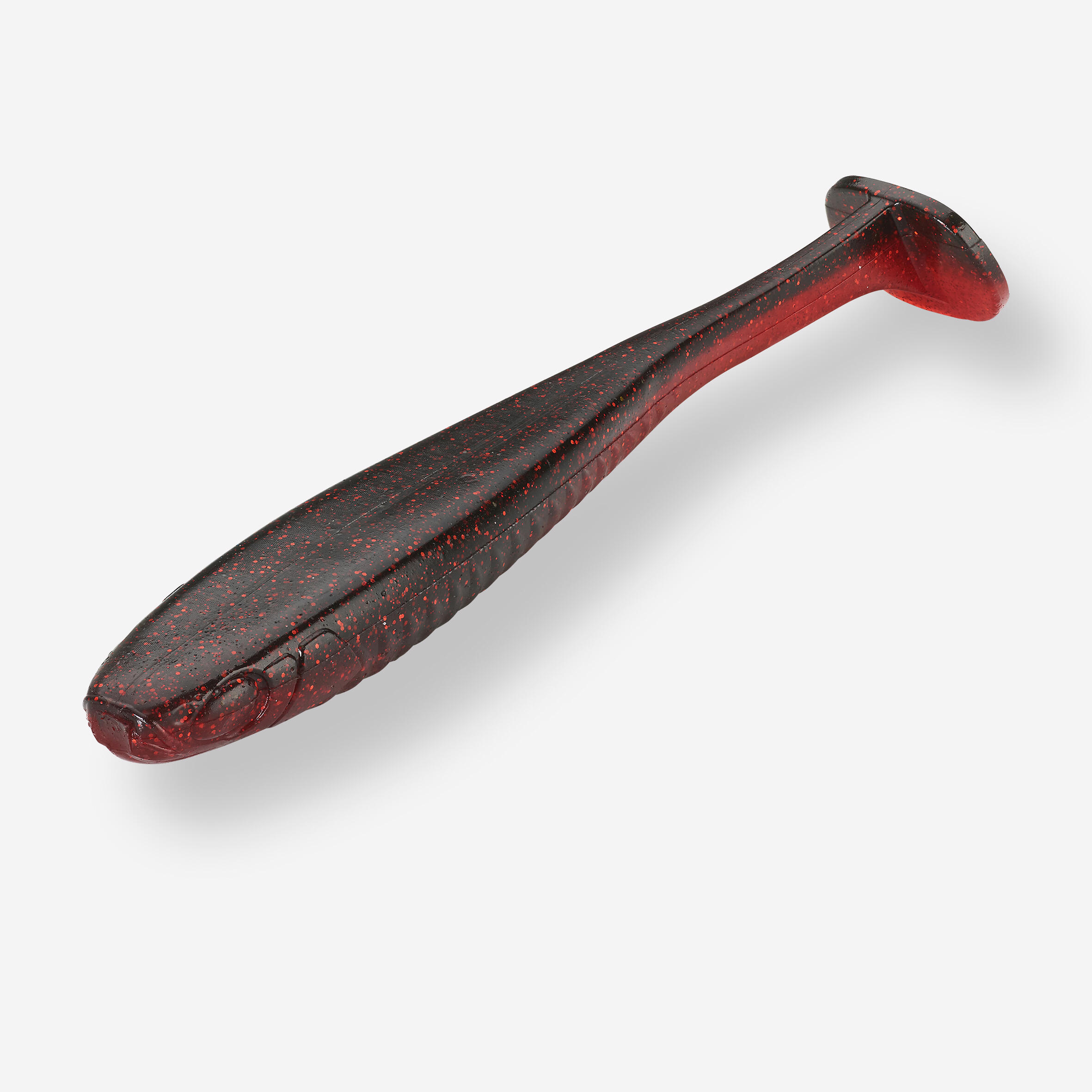 YUBARI FAT SHAD 20 cm-8” BLACK AND RED shad pike with attractive ...