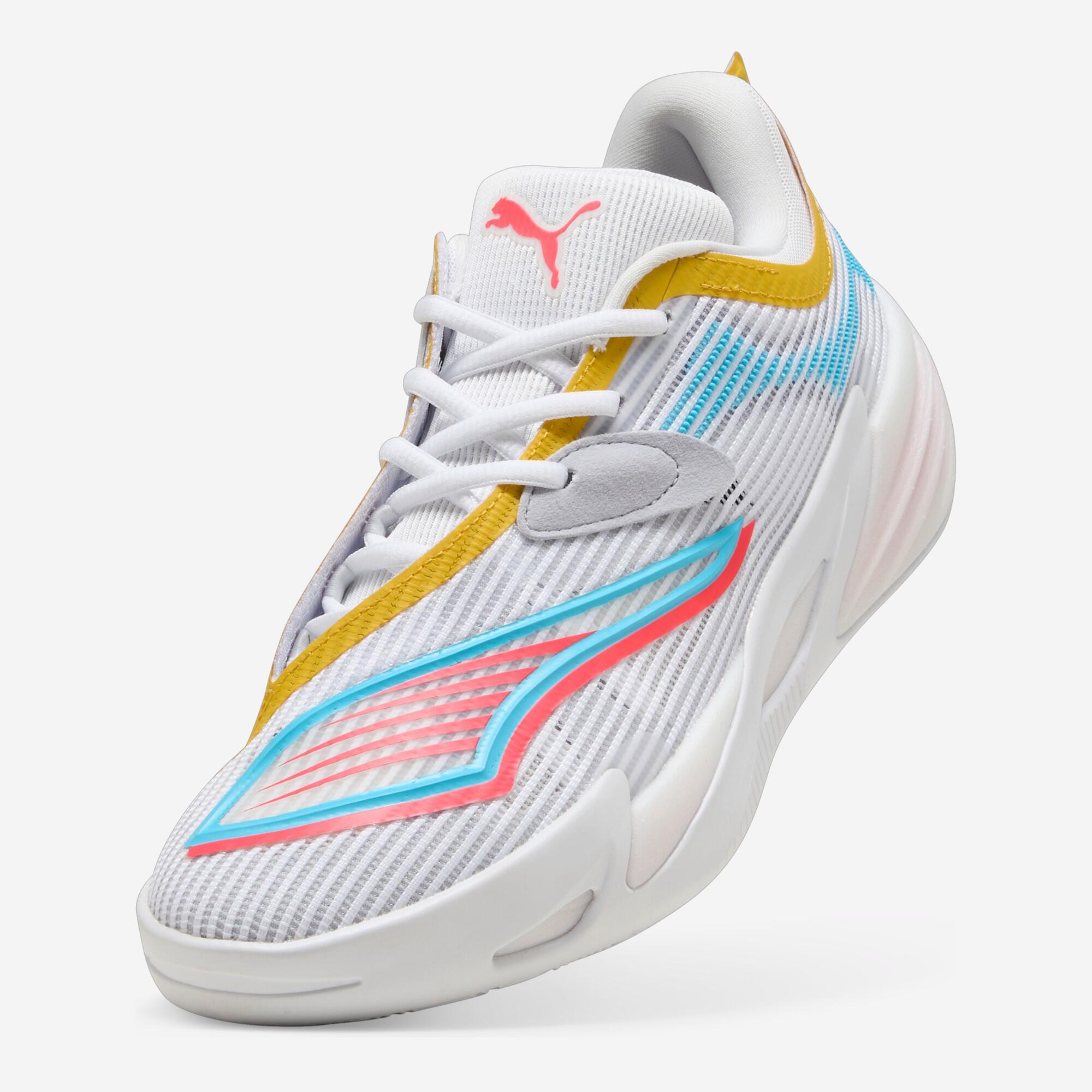 Adult Basketball Shoes Nitro 2 - White Sunblaze - Decathlon