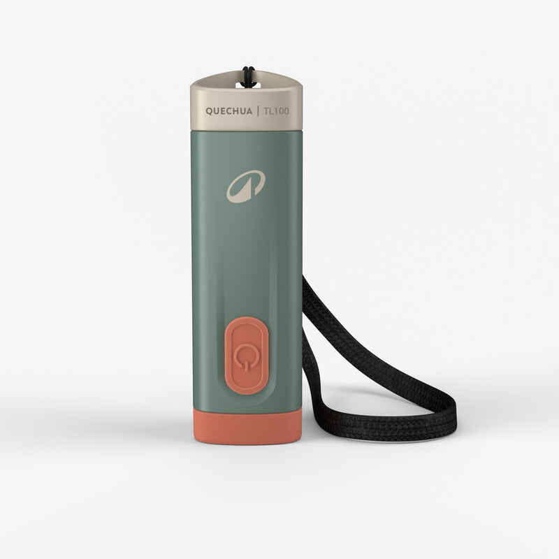 Battery-operated Torch - 100 lumen - TL100 - Khaki - Decathlon