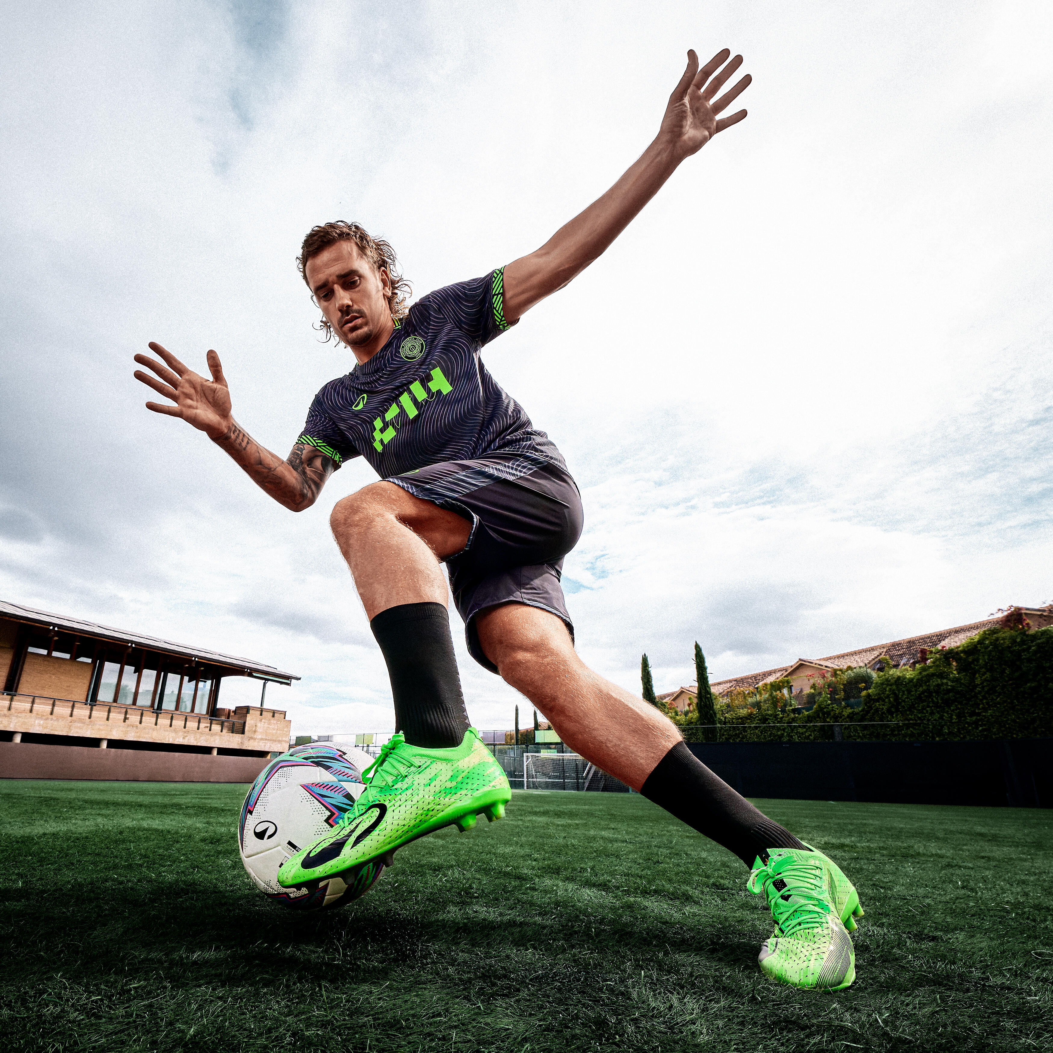 Tenis de futbol CLR Elite FG Green Storm - Decathlon