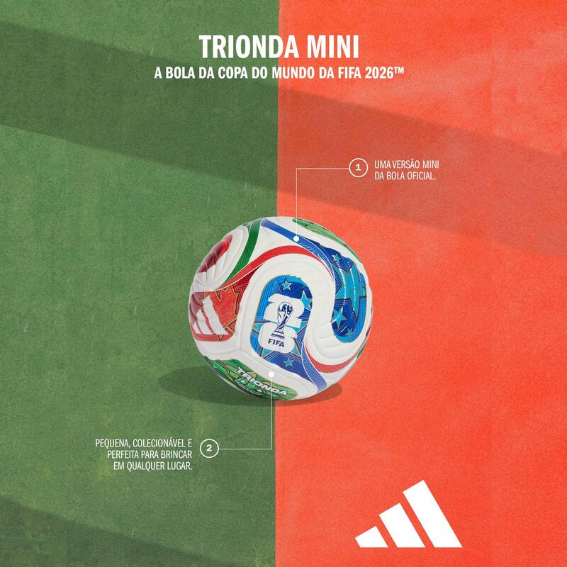 Mini Ballon "Trionda" Coupe du Monde FIFA 2026 ADIDAS | Decathlon