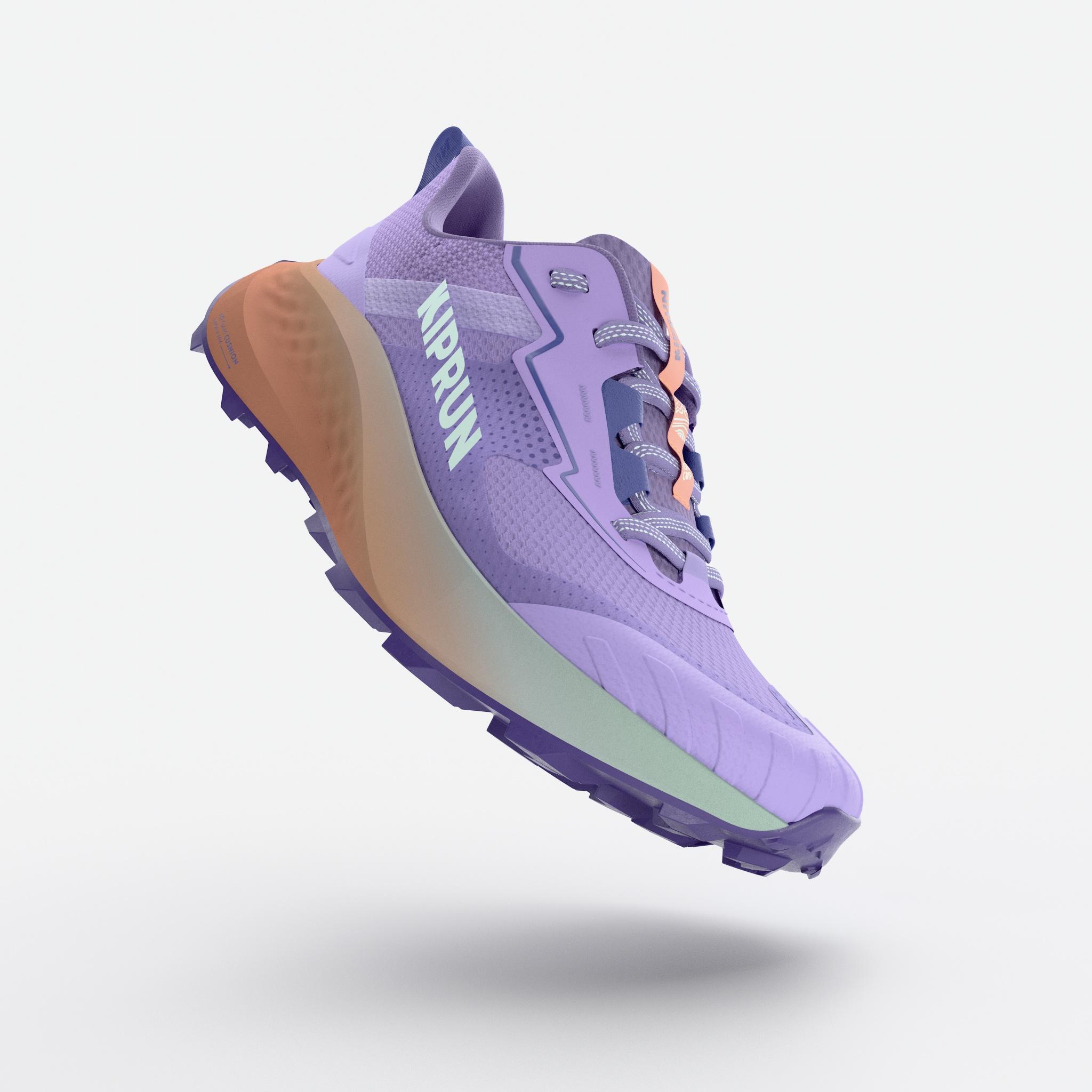 Tenisice za trčanje dječje Kiprun k500 ljubičaste - Decathlon