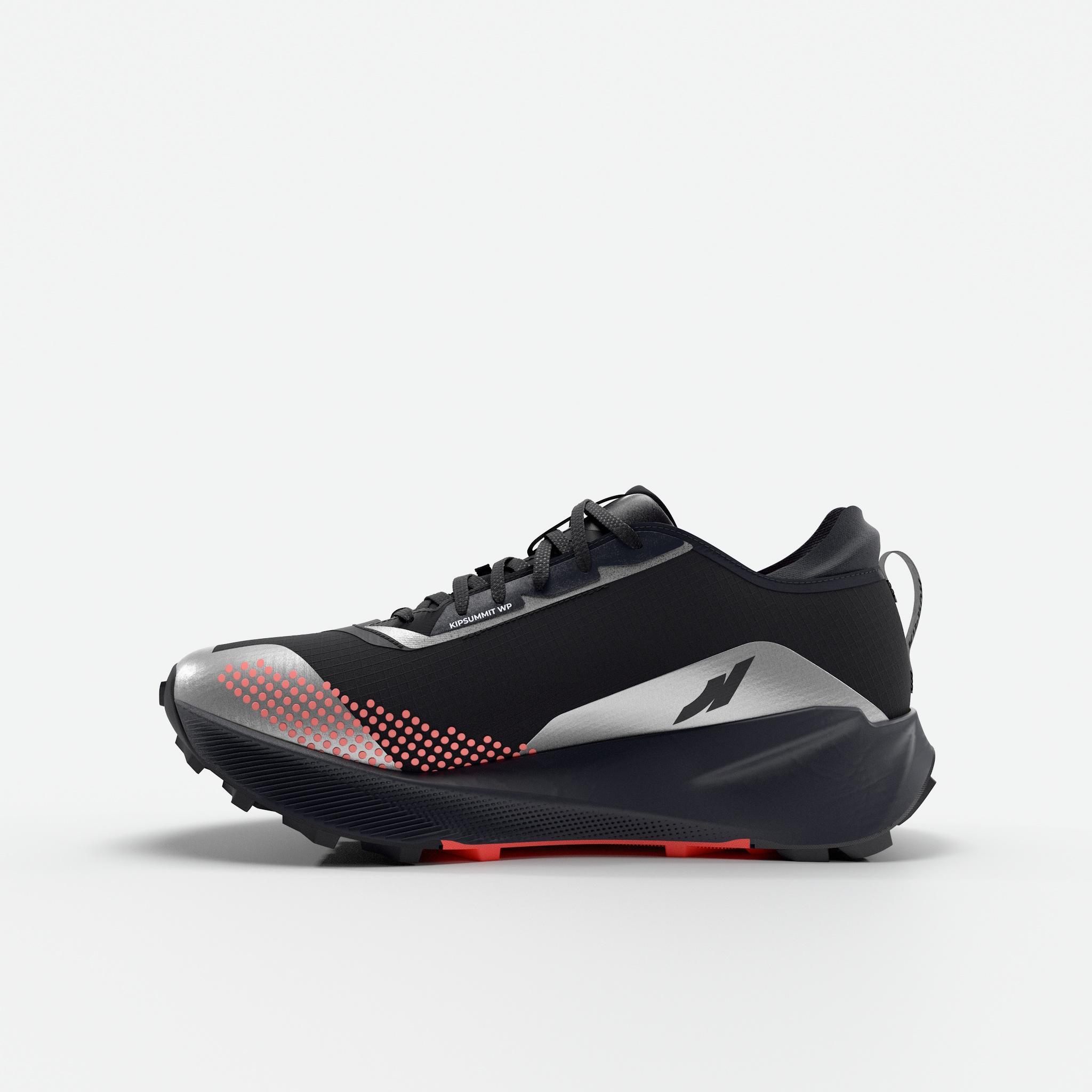 Kiprun Kipsummit WP Women's waterproofing trail running shoes - black ...