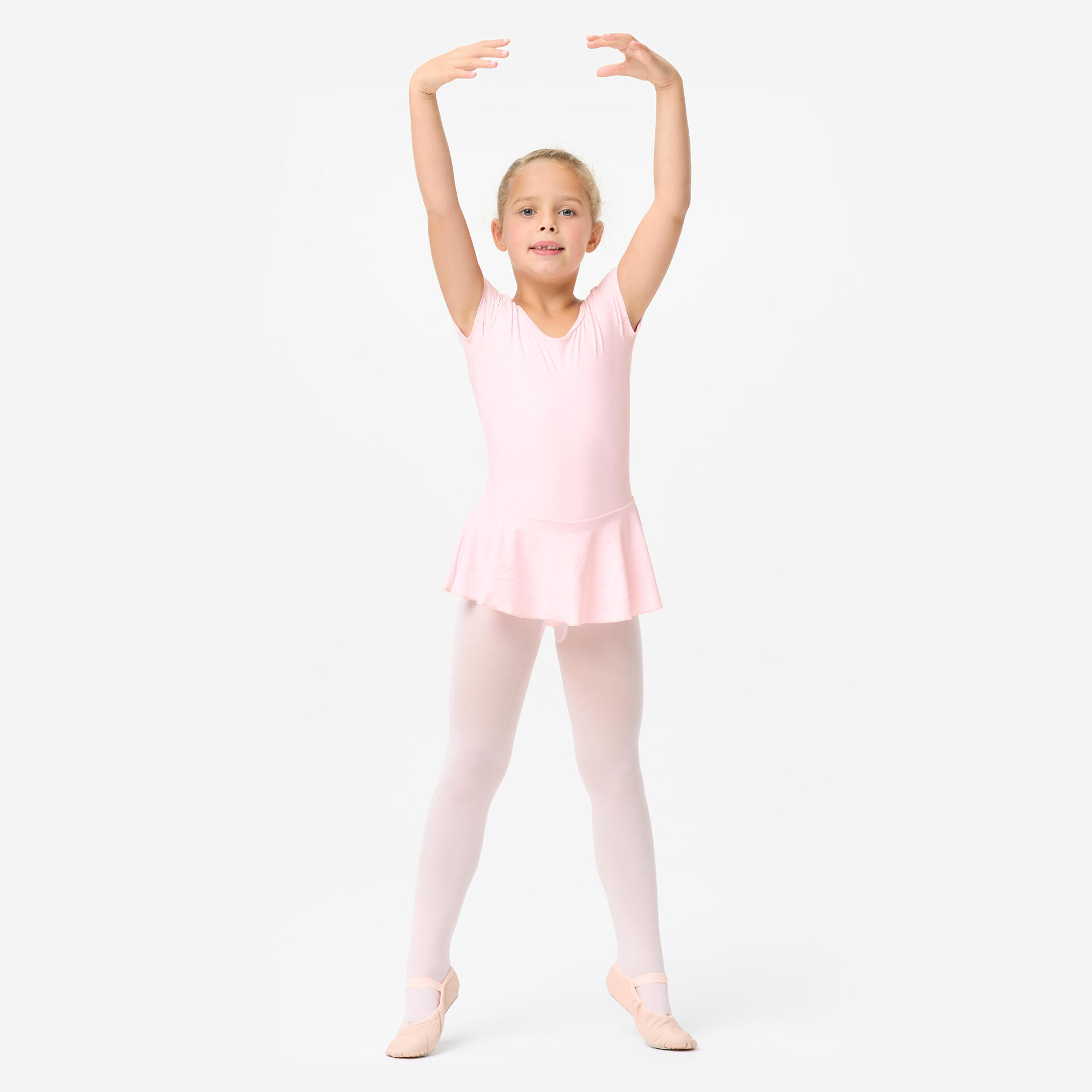 Girls' Ballet Skirted Leotard - Pink