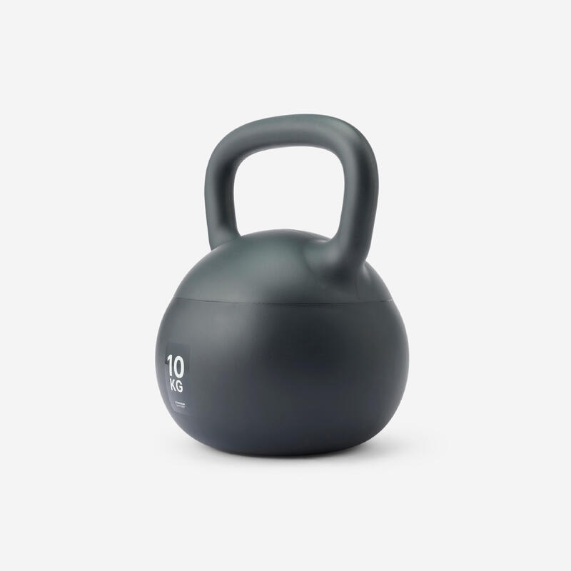 DOMYOS - Ganter Home Kettlebell 10 KG, gri | Decathlon