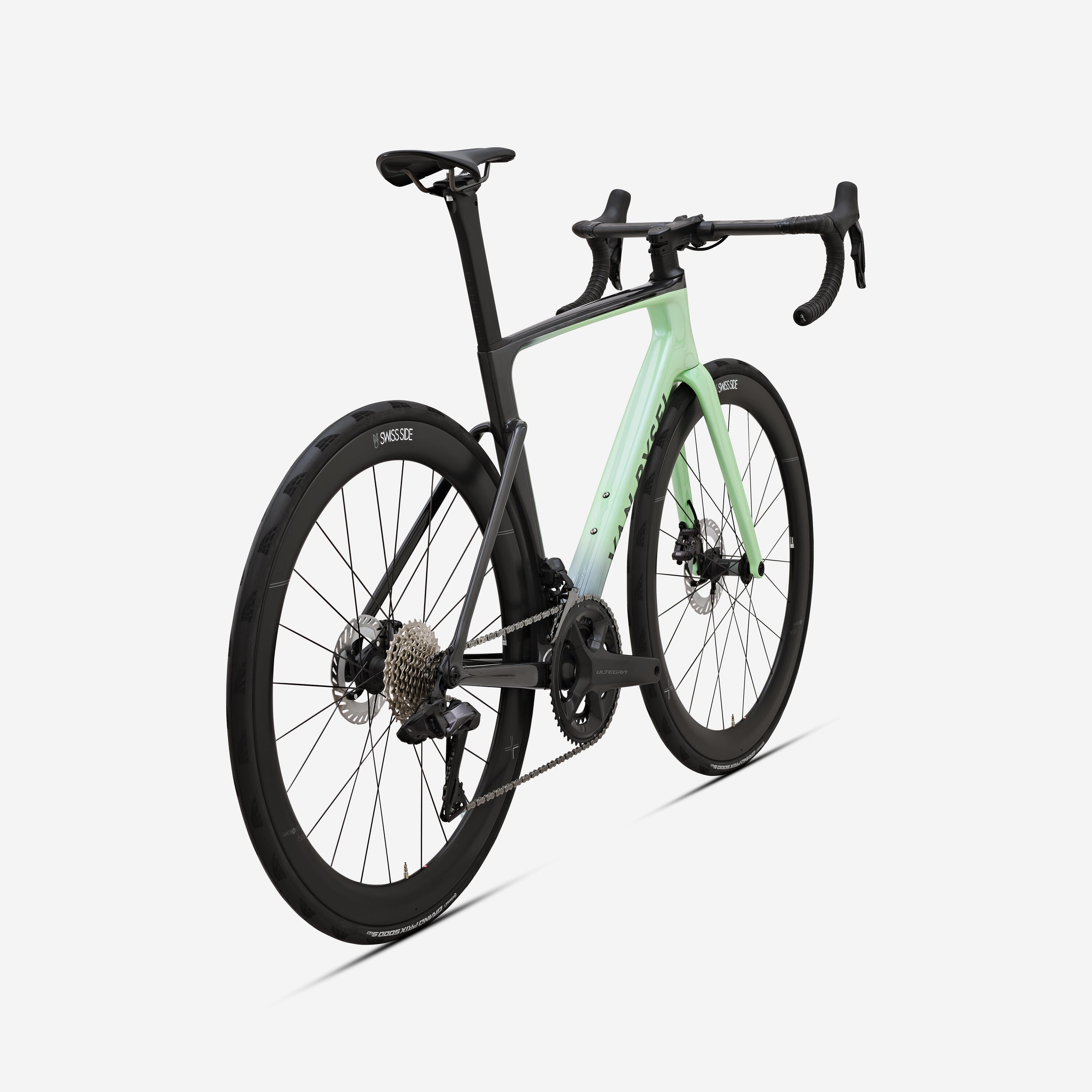 Bicicleta Carretera Rcr Pro Shimano Ultegra Di2 Verde Sensor Potencia ...