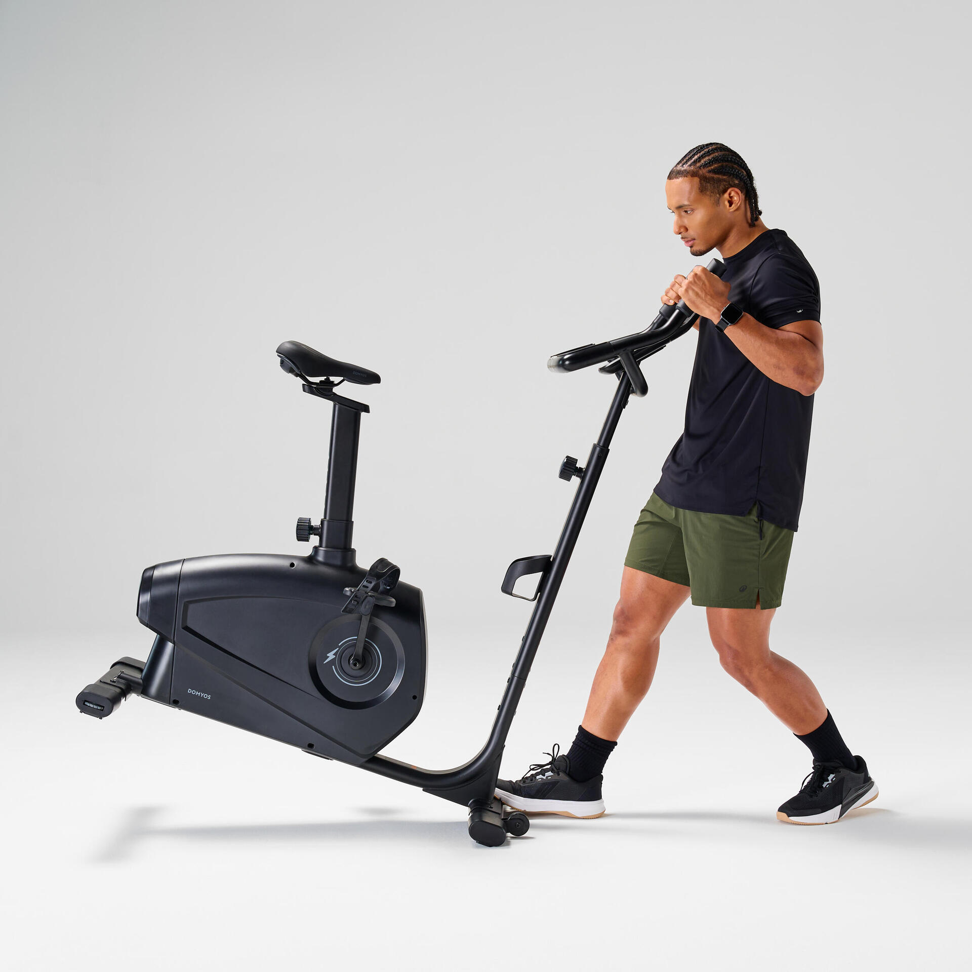 Self-Powered Connected Exercise Bike EB900 B, with Decathlon Warranty
