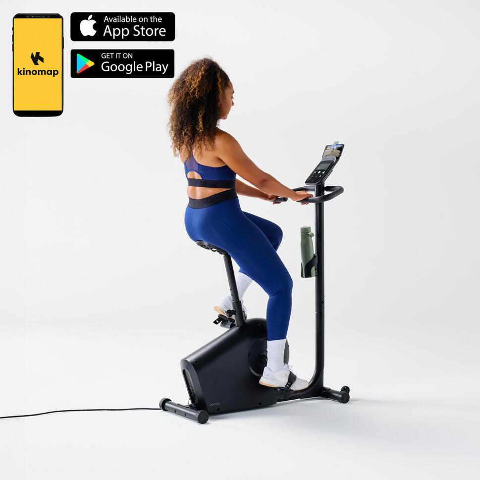 Vélo d'appartement avec résistance motorisée, EB140 B, garanti par ...