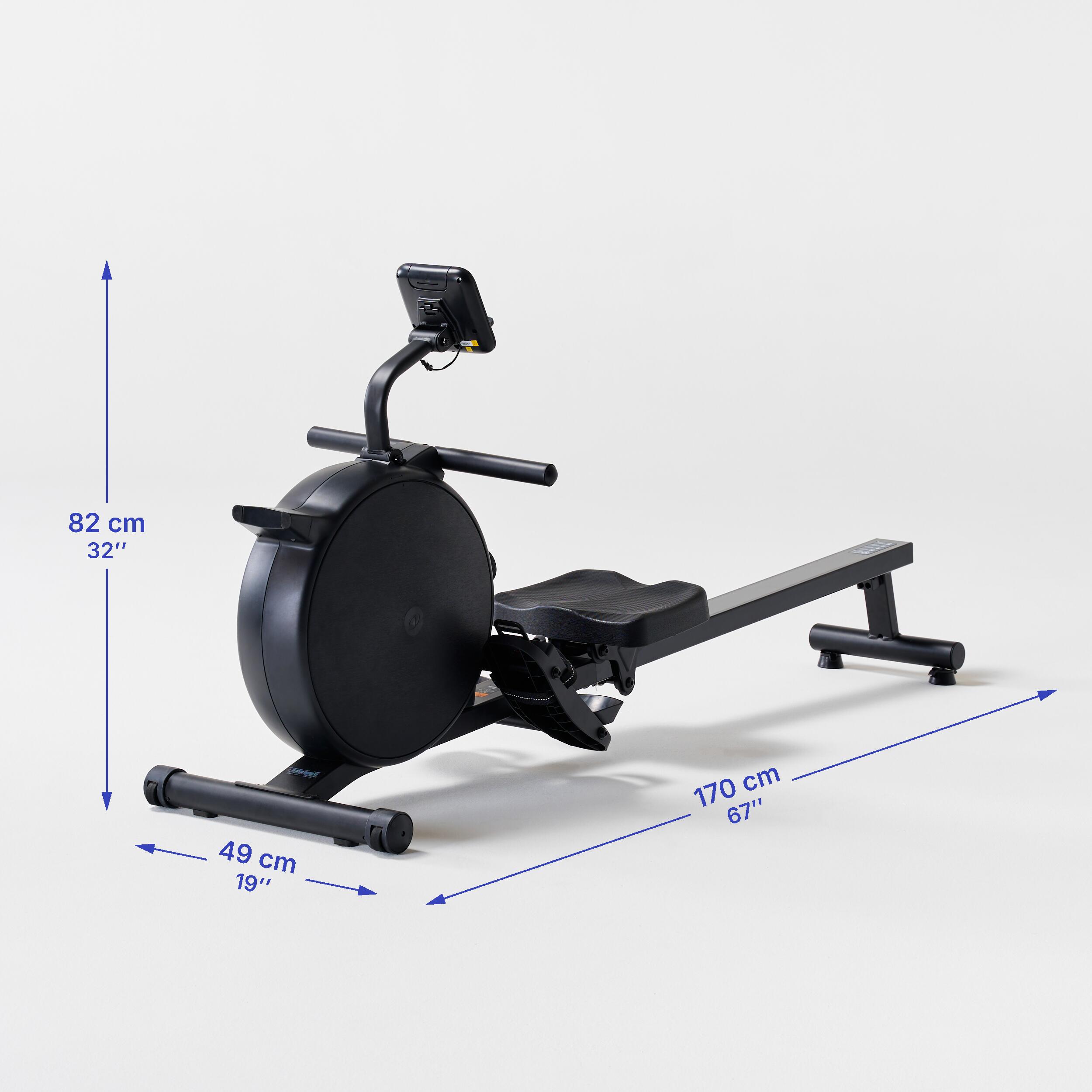 Smart Rower, with Resistance, Initial Row 100, with Decathlon Warranty ...