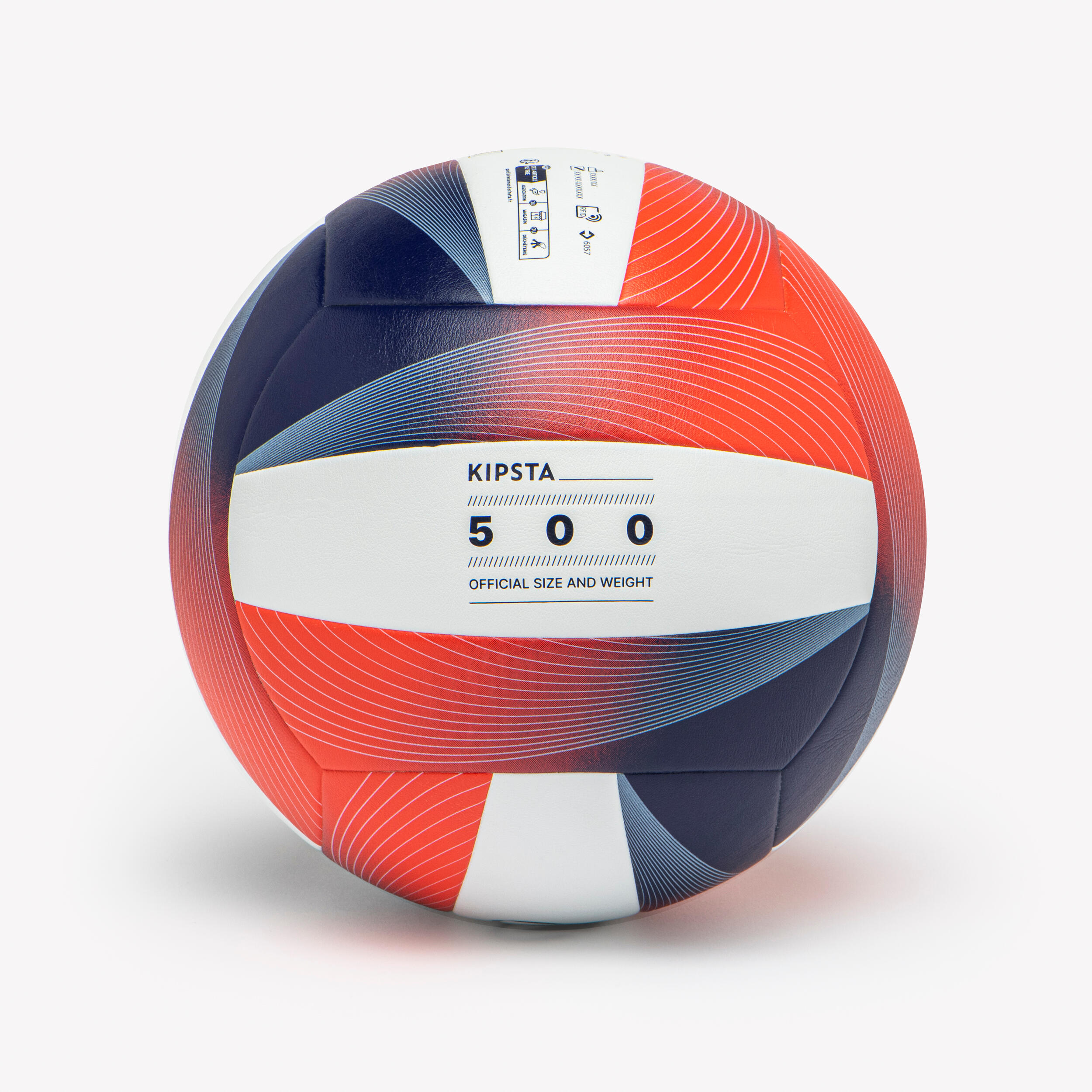 Volleyball V500 - White/Blue/Red - Decathlon
