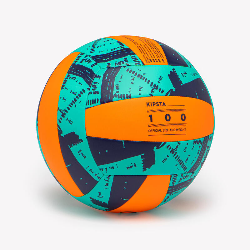 KIPSTA - Minge de volei VB100 albastru și galben | Decathlon