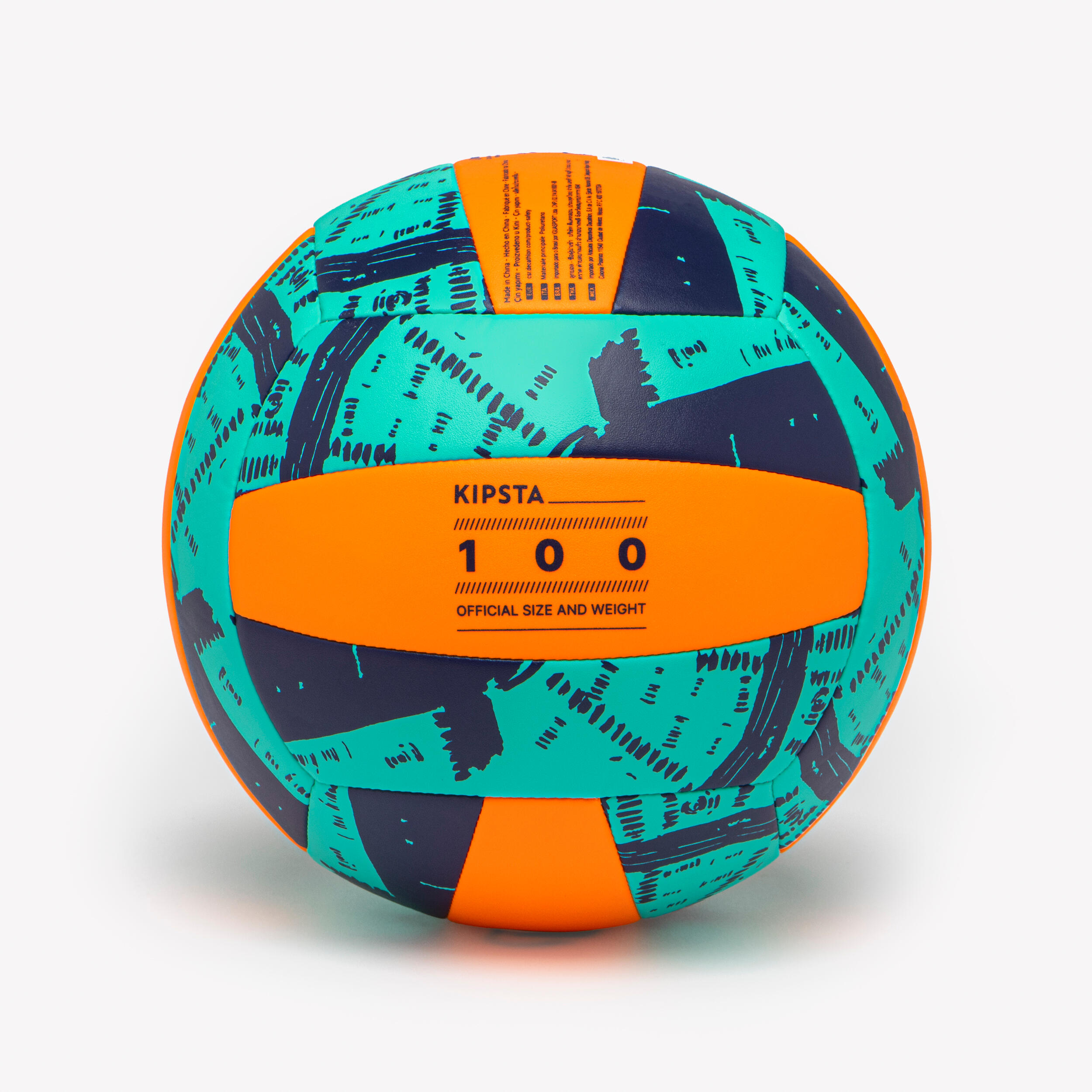 Volleyball VB100 - Blue/Orange | Decathlon