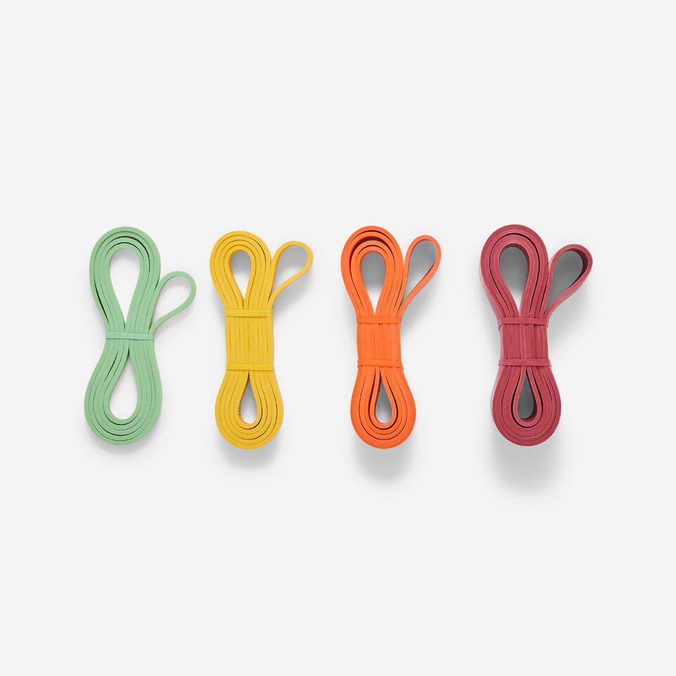 Alege banda elastică fitness de la Decathlon pentru antrenament
