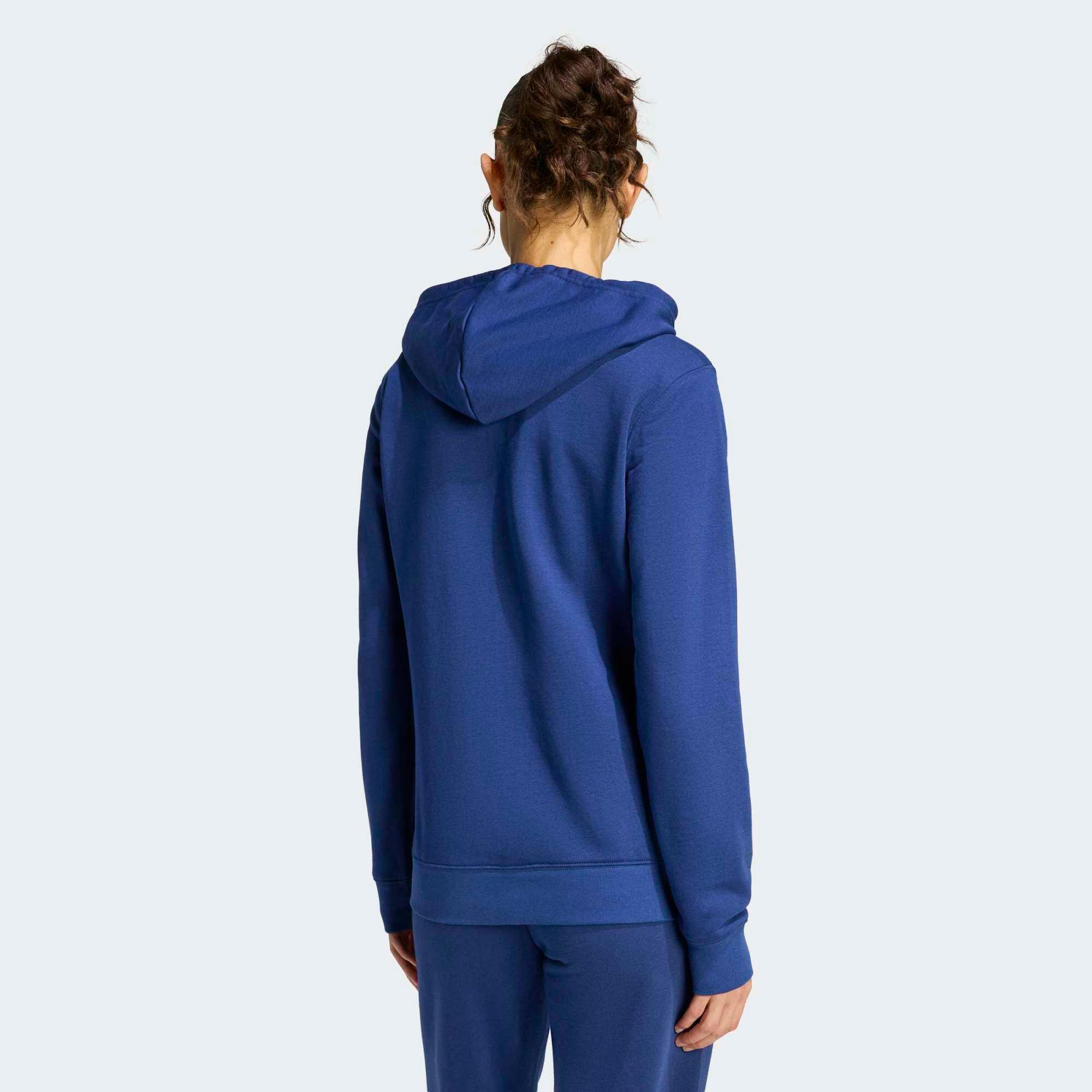 Women's Zip-Up Fitness Hoodie - Navy Blue ADIDAS | Decathlon