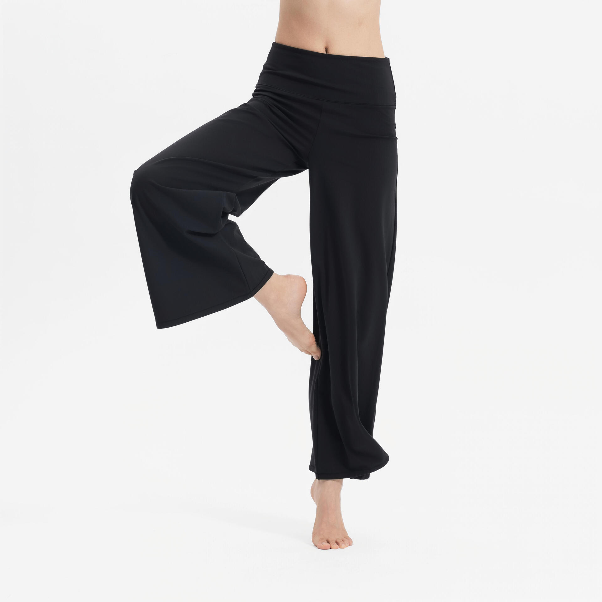CN 500 WIDE PANT BREATHE-smoked black