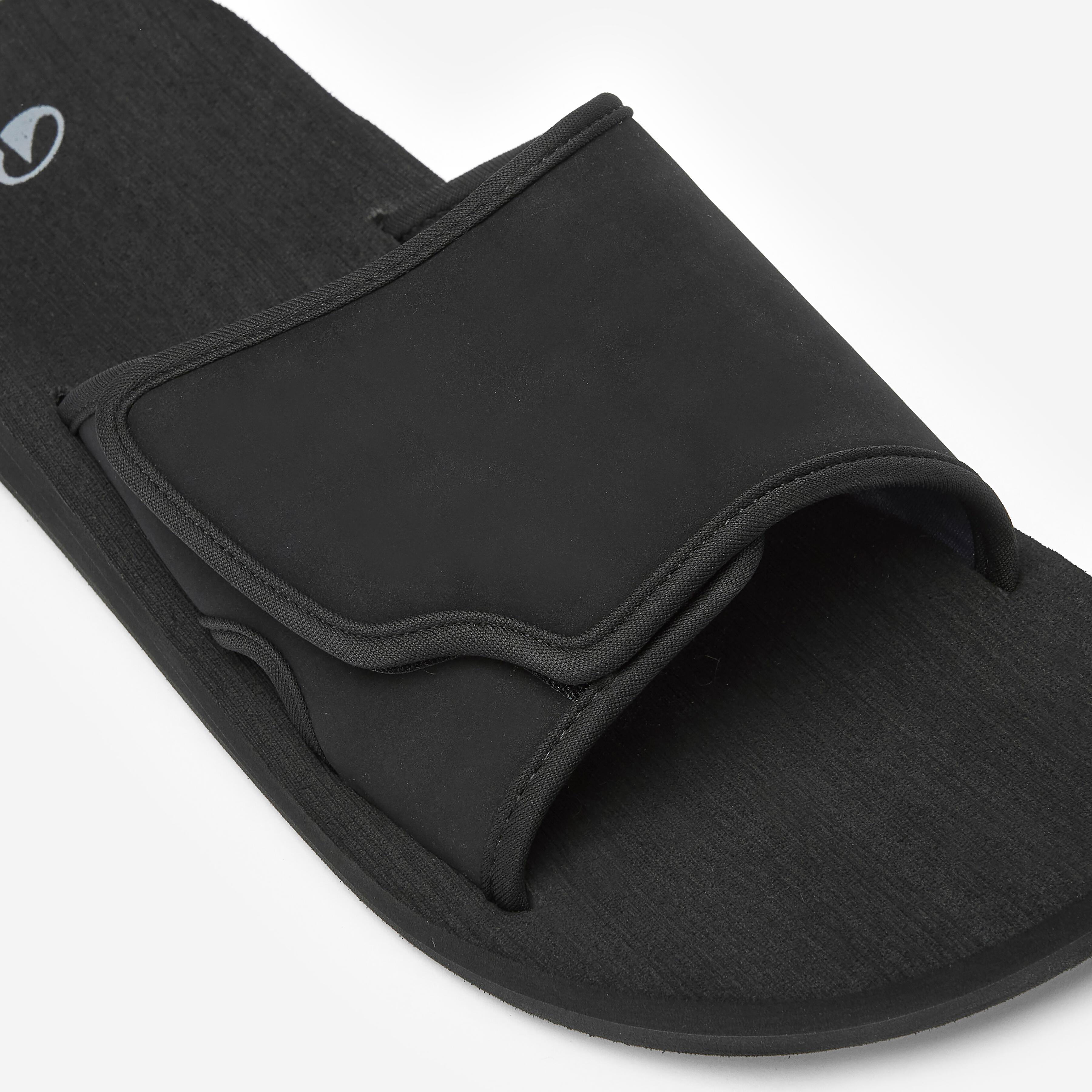 Chanclas de playa para hombre Olaian Slaps 590 negro - Decathlon