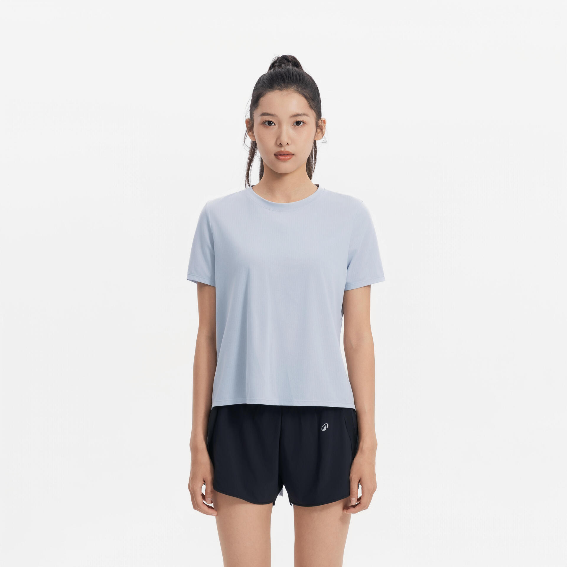CN SLASH TEE 520-foggy blue