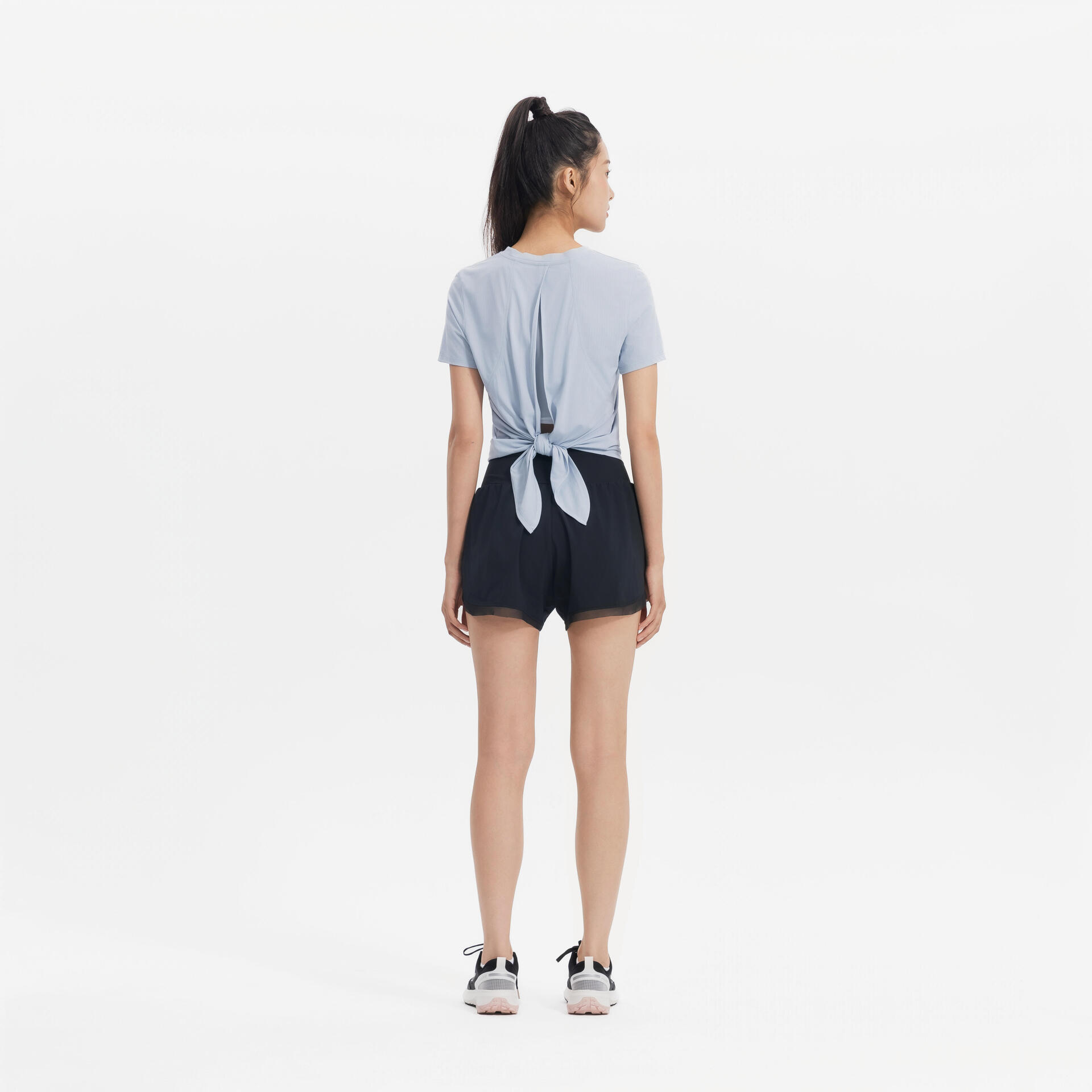 CN SLASH TEE 520-foggy blue