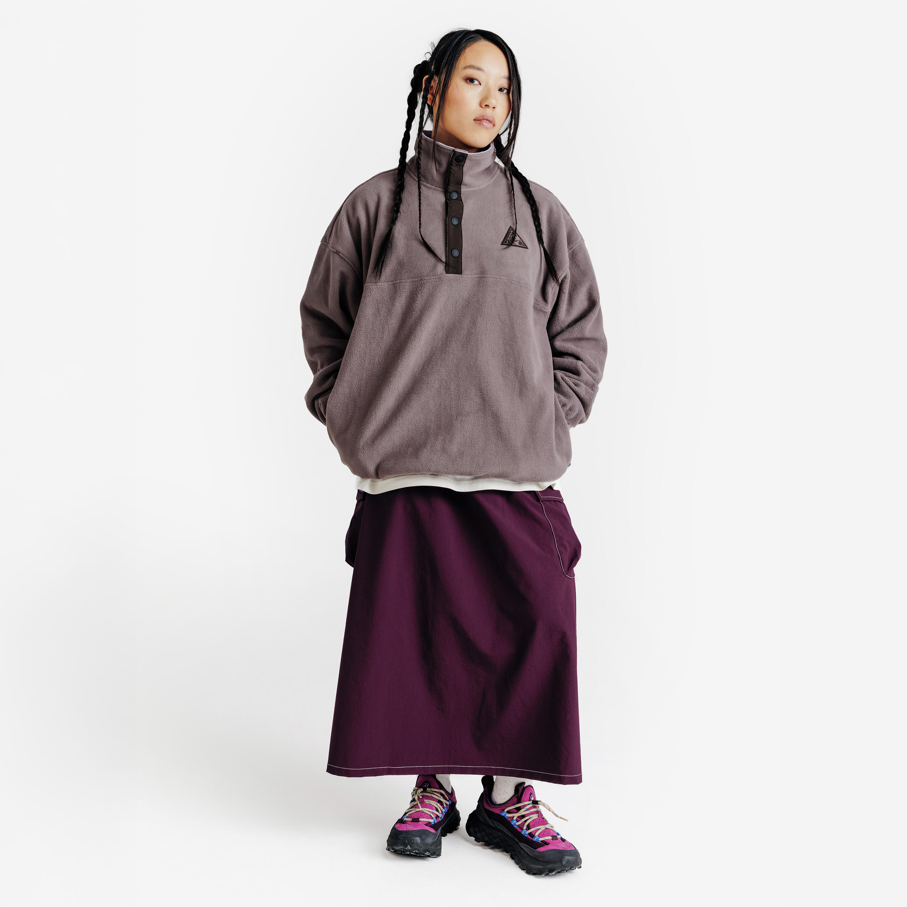 Jupe Vertigo 76, violet | Decathlon