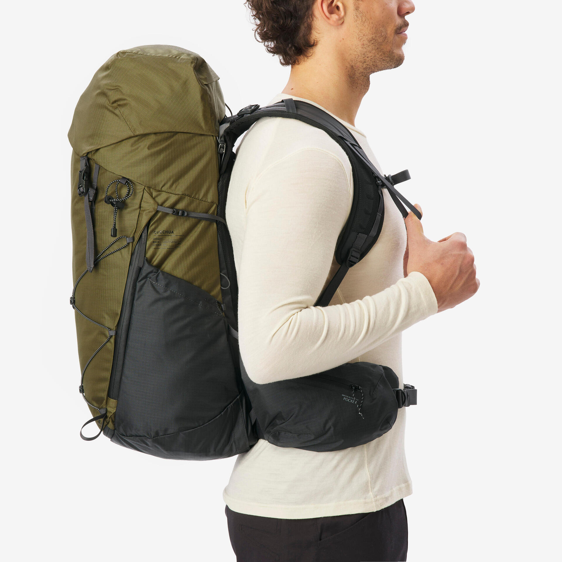 Hiking backpack, MH900 38 L - Green | Decathlon