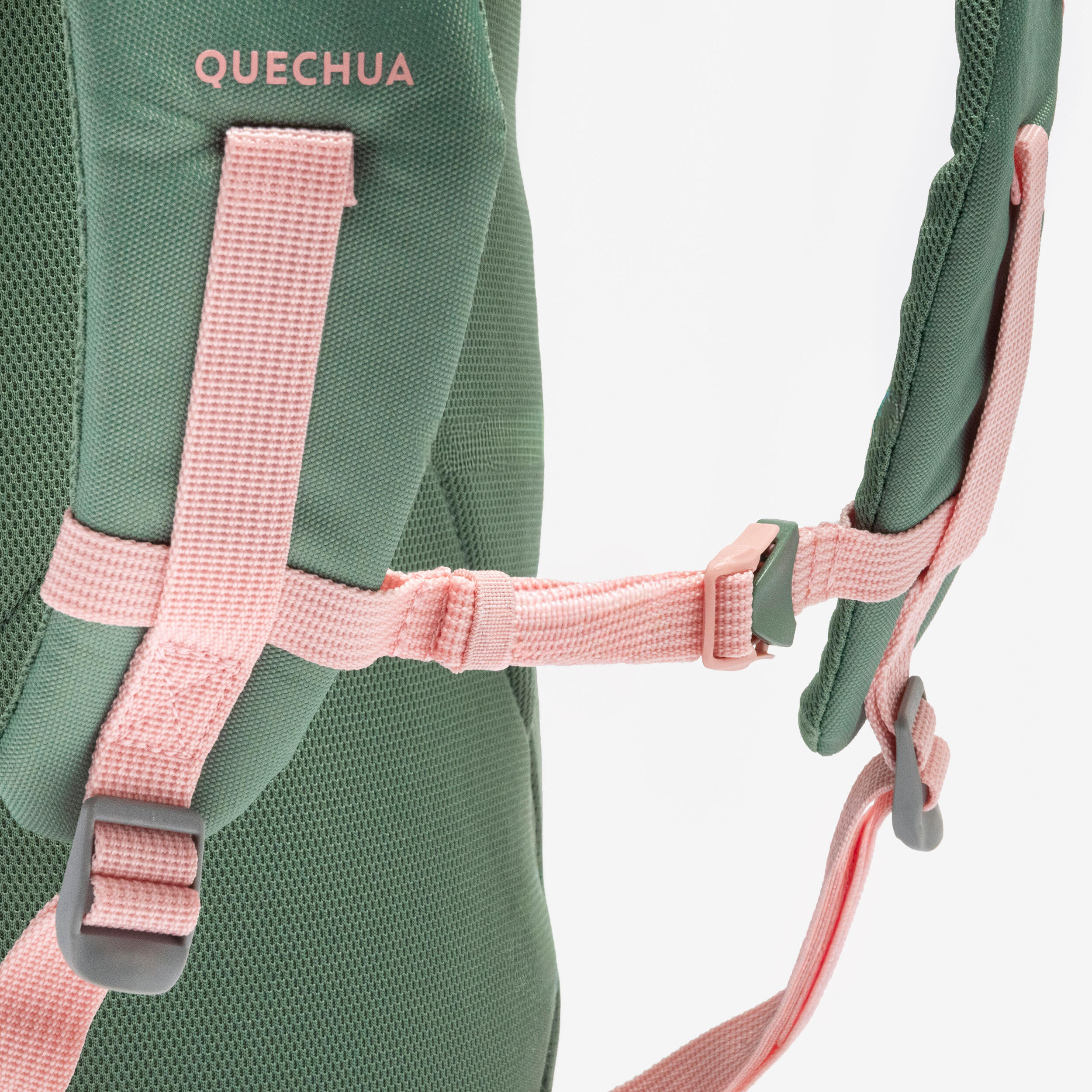 Wanderrucksack Kinder 7–15 Jahre Wandern - MH500 10 L grün - Decathlon