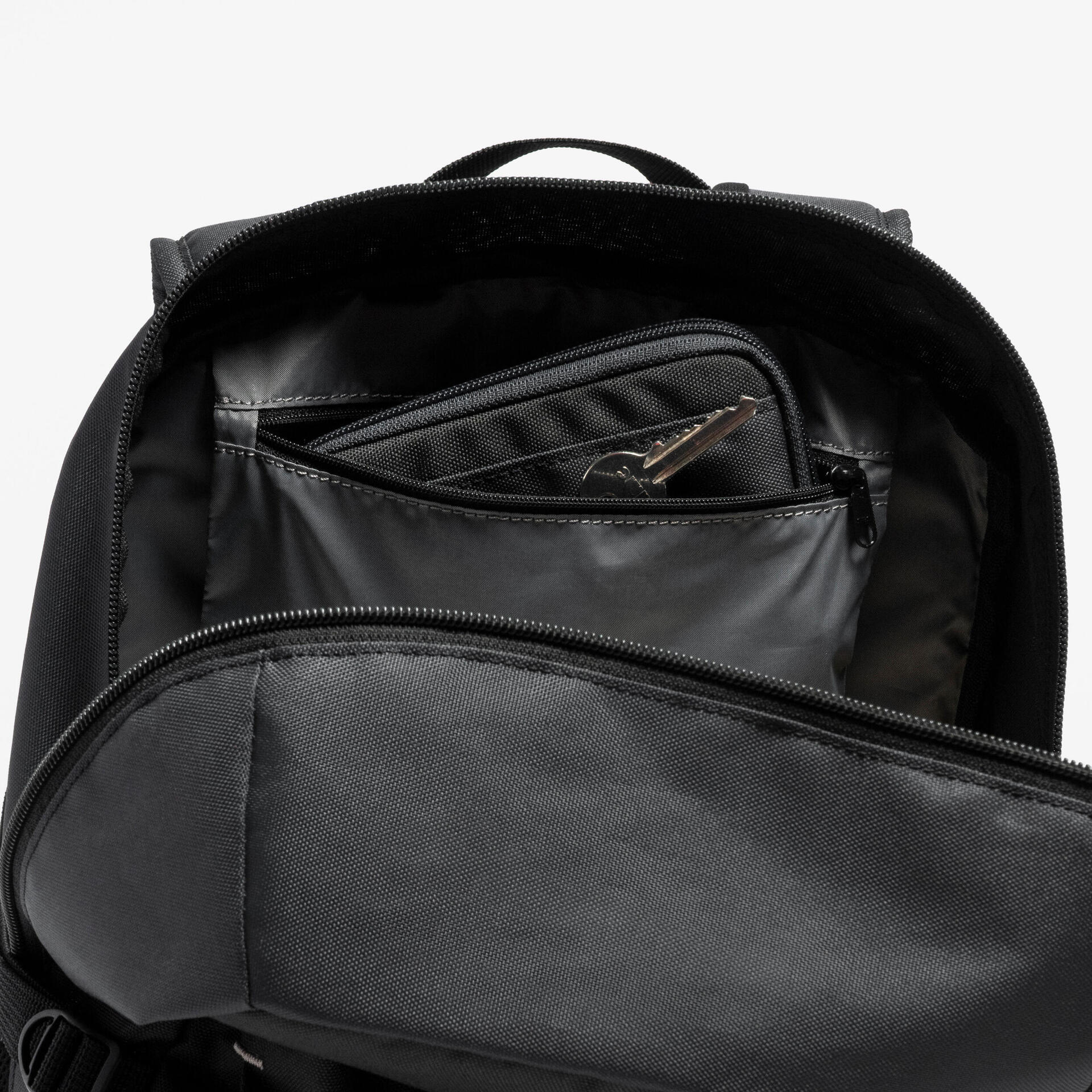 Hiking backpack 27 L, Arpenaz 100 - Grey