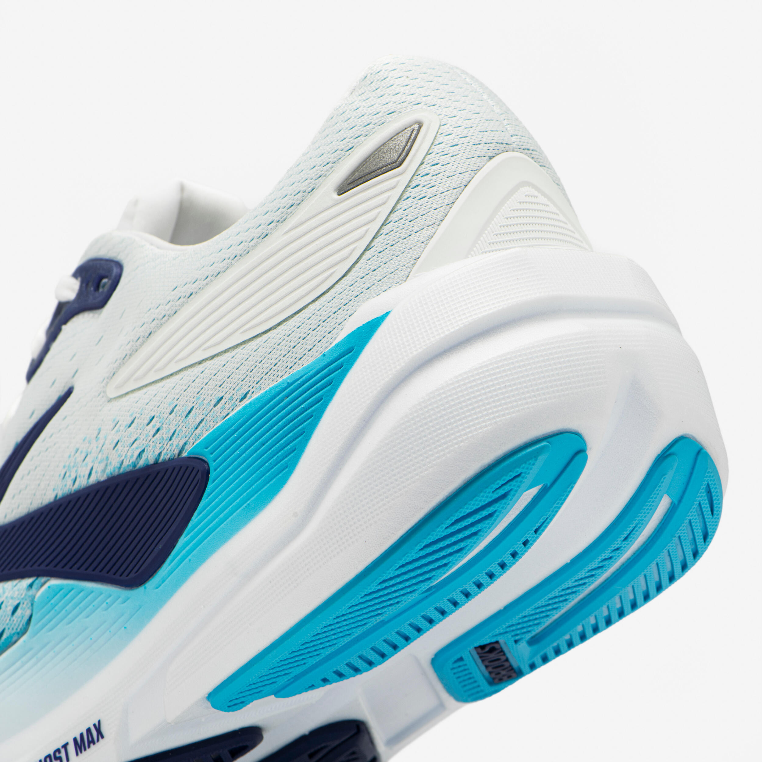 Herren-Laufschuh, Brooks Ghost Max 3 weiss und blau BROOKS | Decathlon